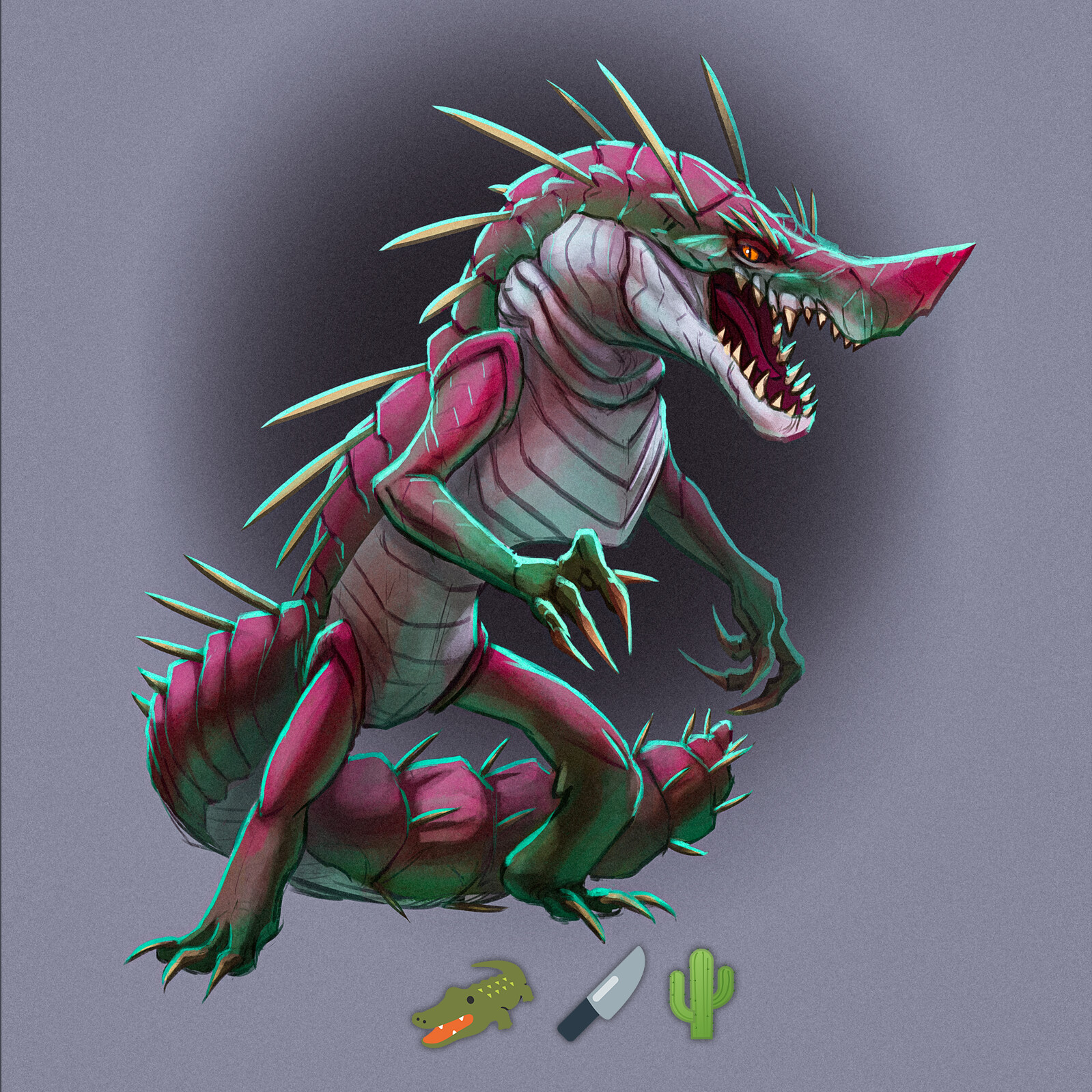 ArtStation - Emoji Creature