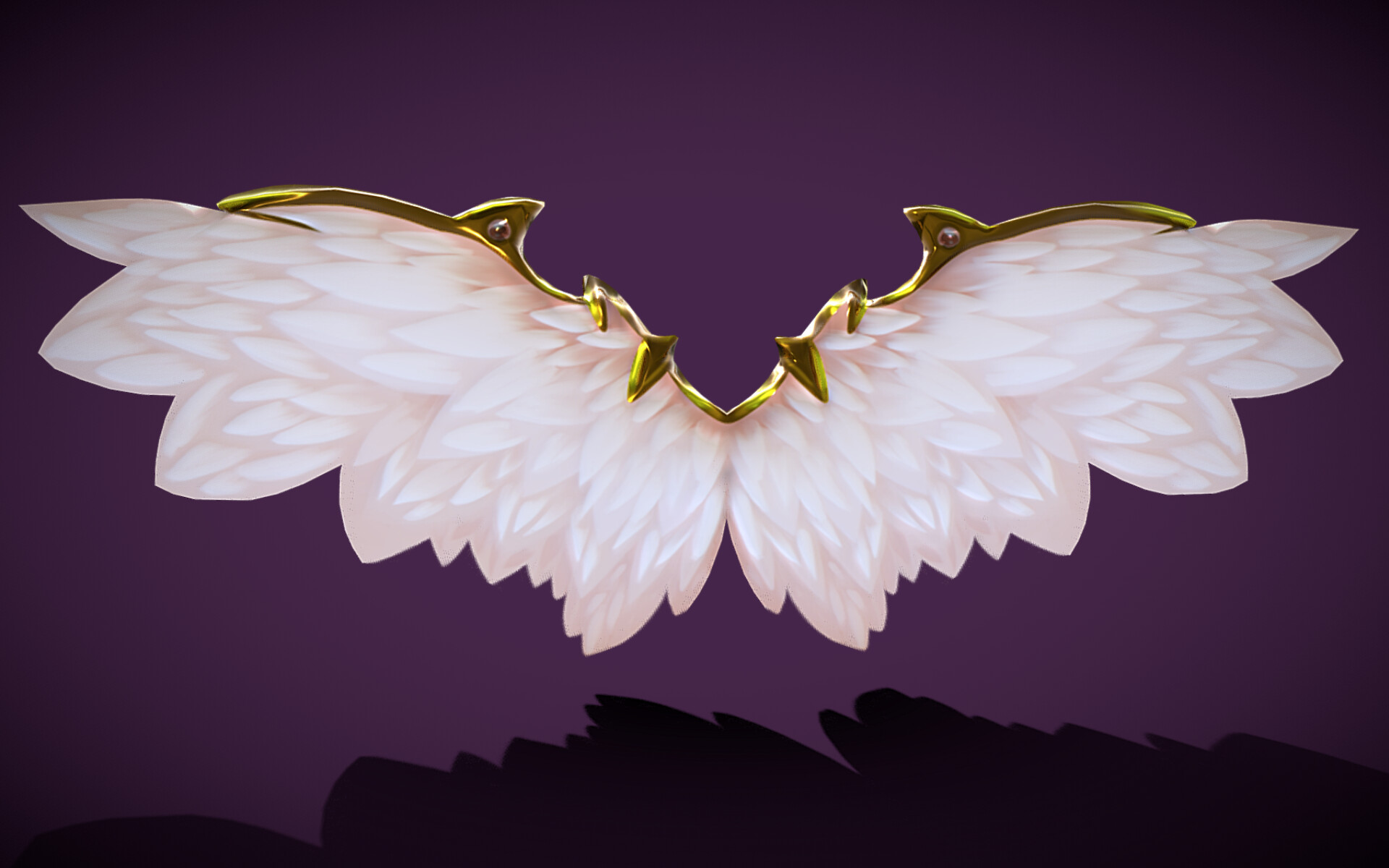 Leonardo Olivieri - Low-Poly-Animated-Fairy-Angel-Wings