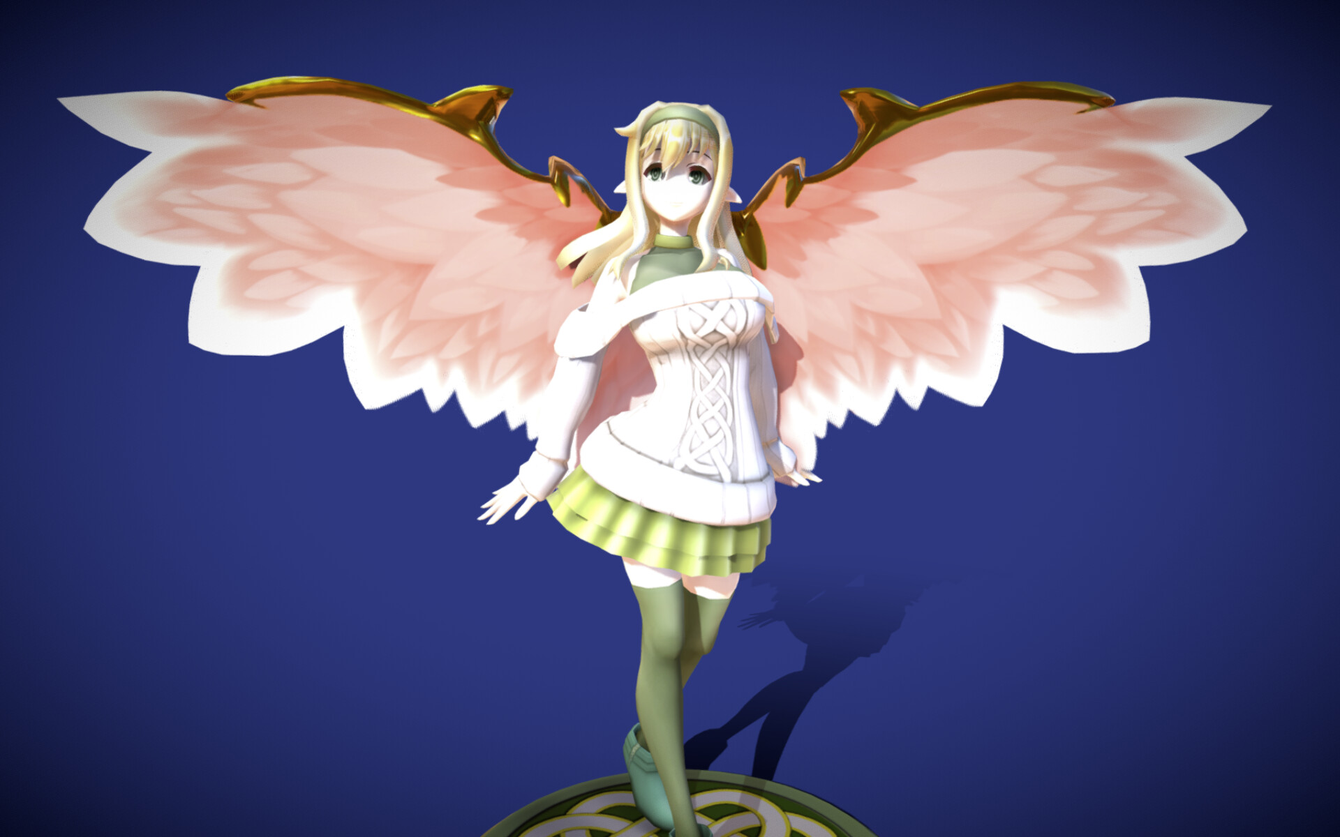 Leonardo Olivieri - Low-Poly-Animated-Fairy-Angel-Wings