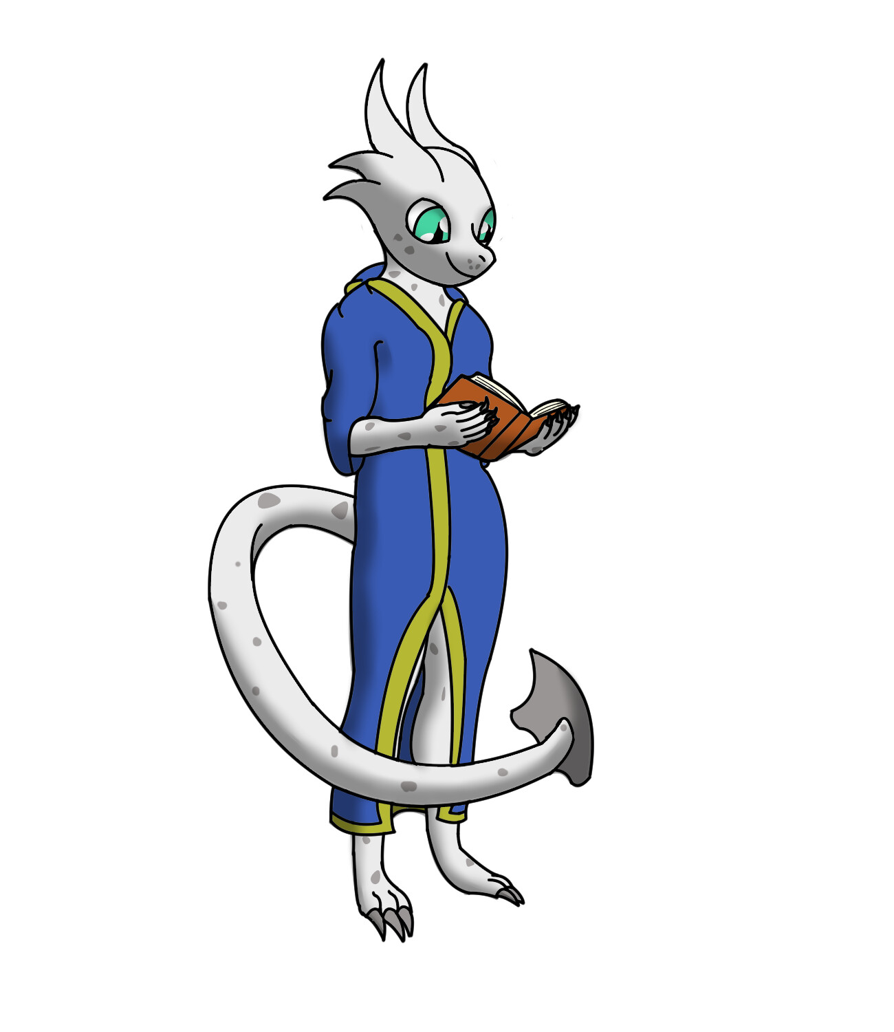 ArtStation - Kookie; The Blizard Wizard Lizard