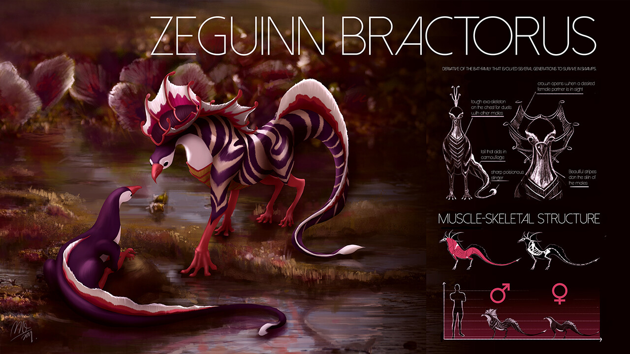 ArtStation - Creature Poster