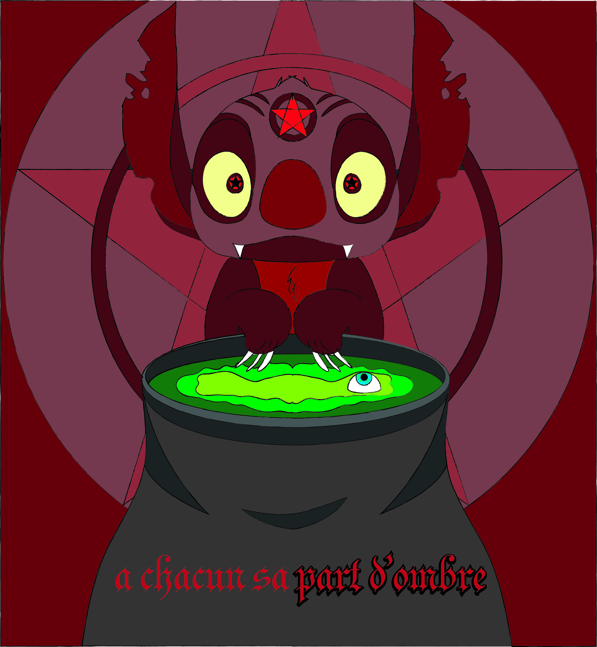 ArtStation - demonic stitch