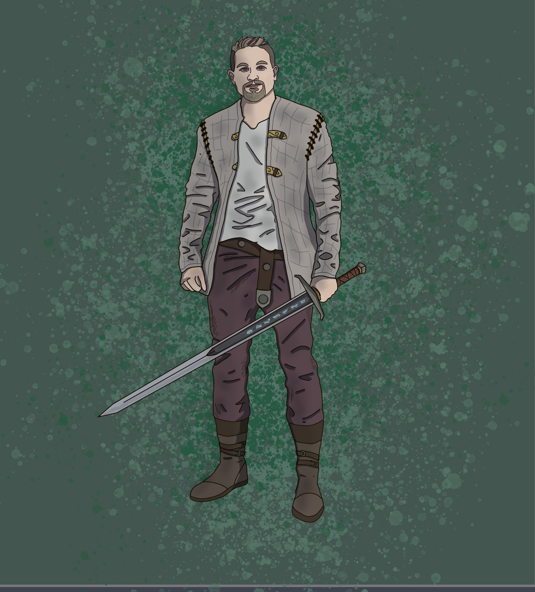 ArtStation - Персонаж D&D