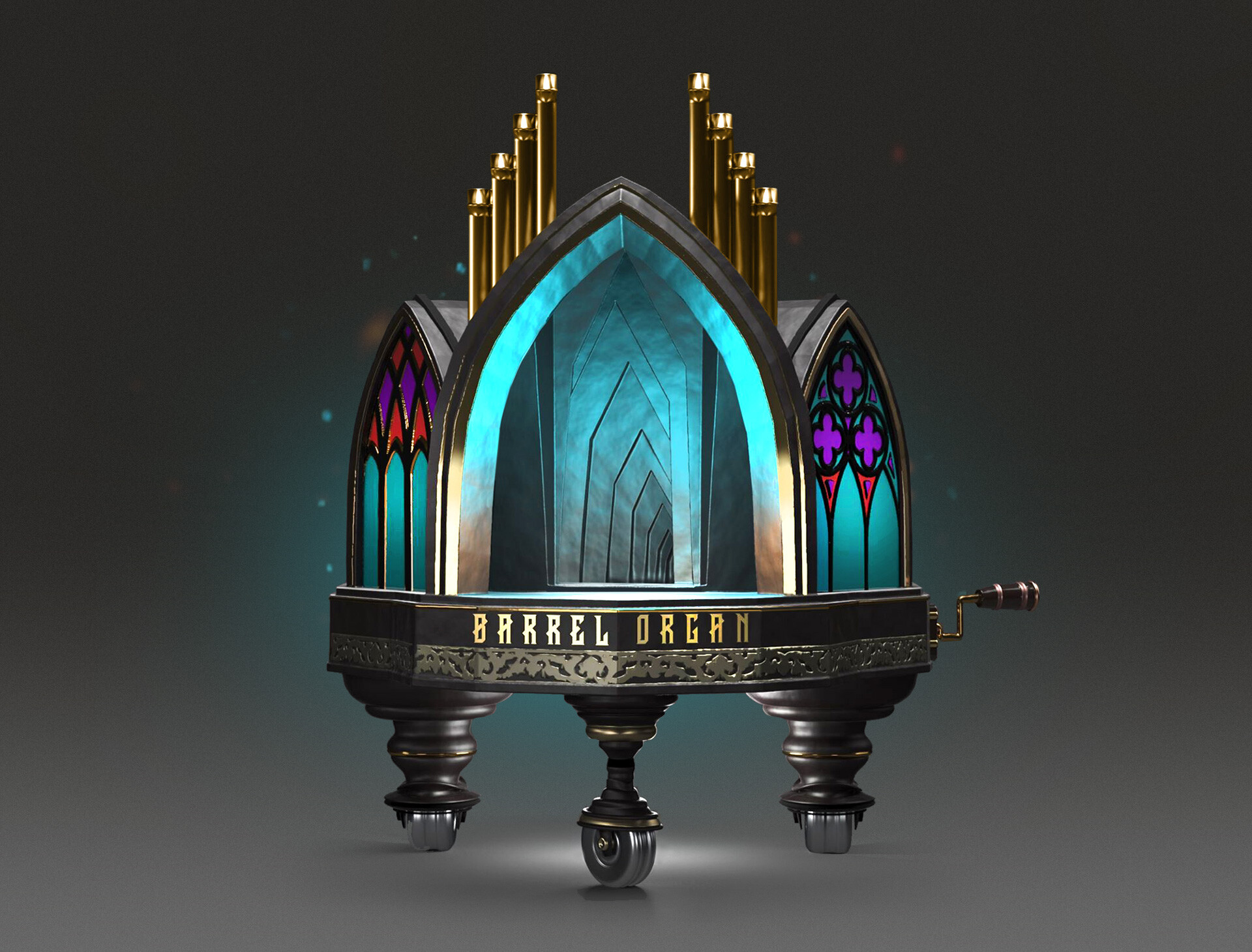 ArtStation - The Barrel Organ