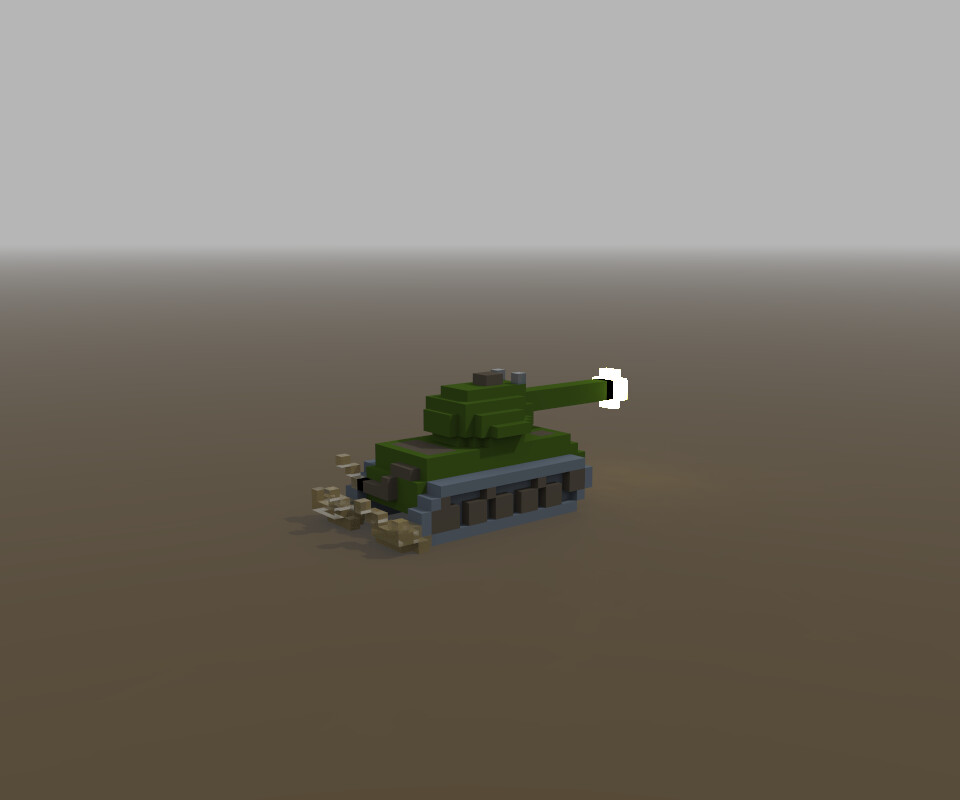 Tank Tracks Side View