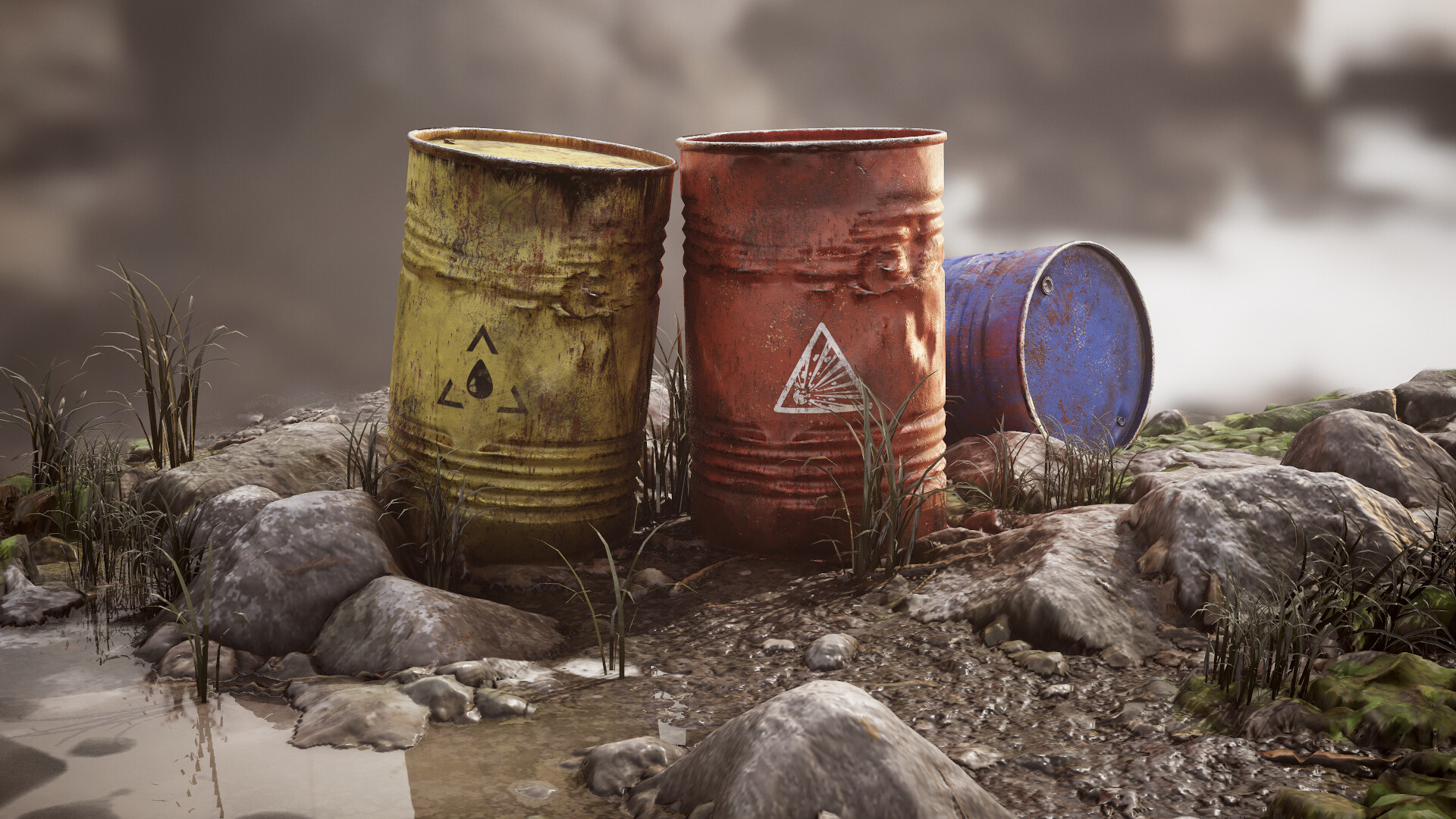 ArtStation - Barrels