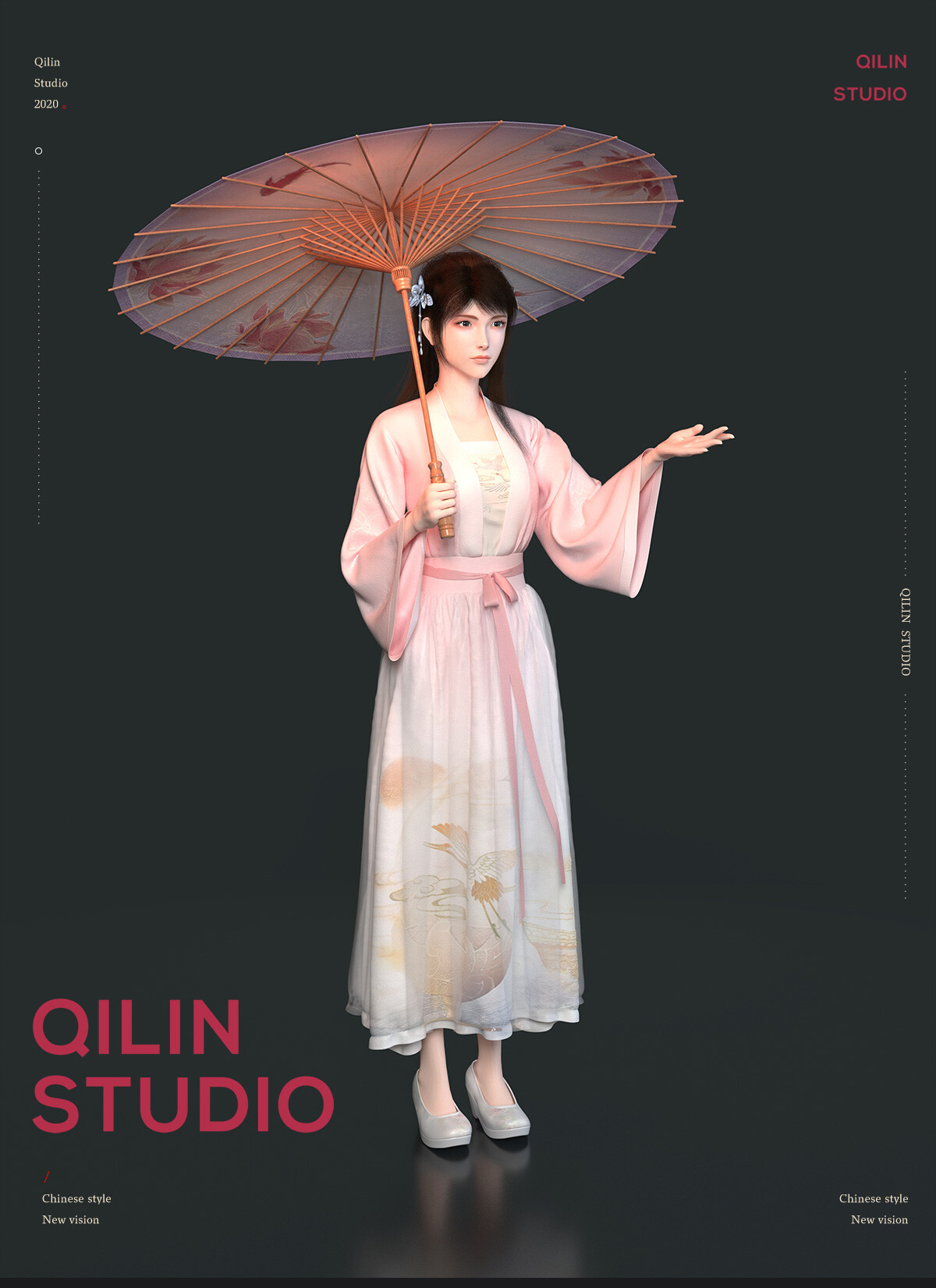 ArtStation - hanfu meinv