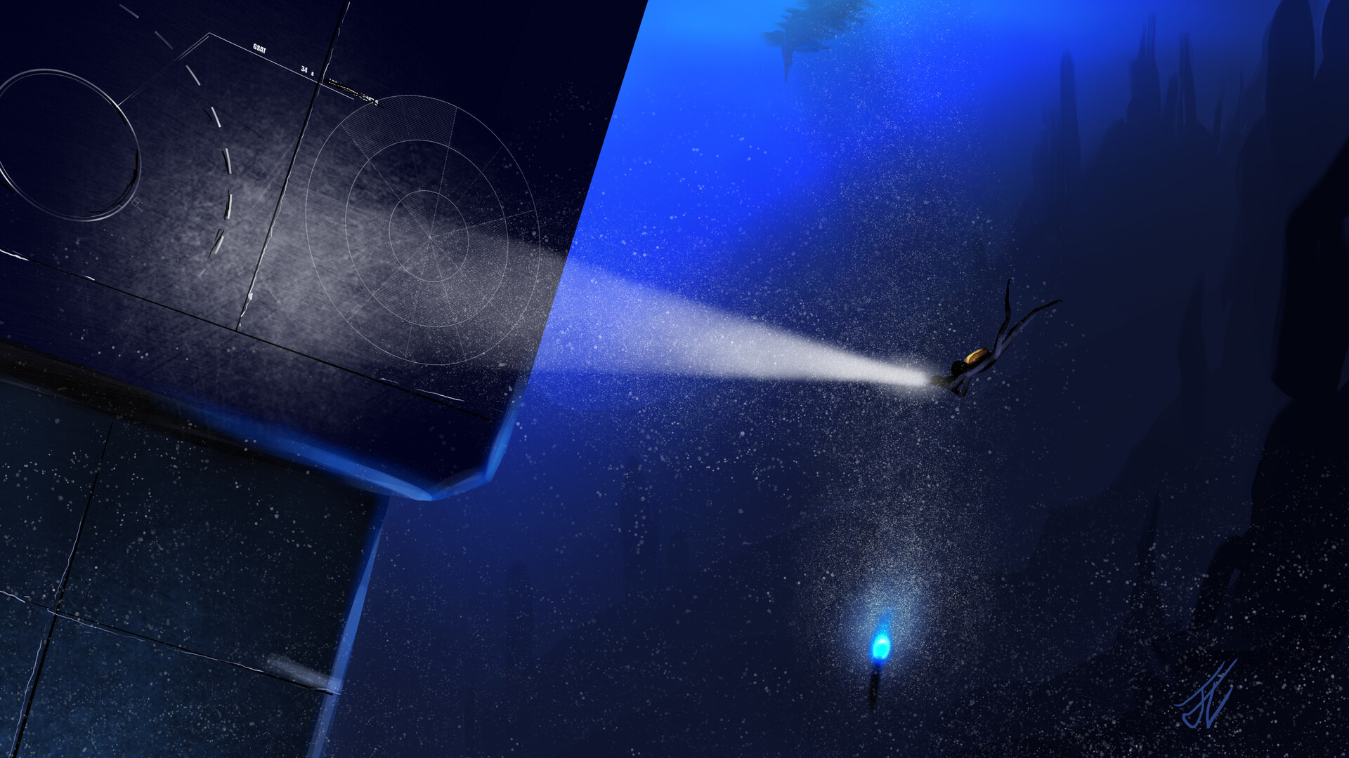 ArtStation - Deep Sea Discovery