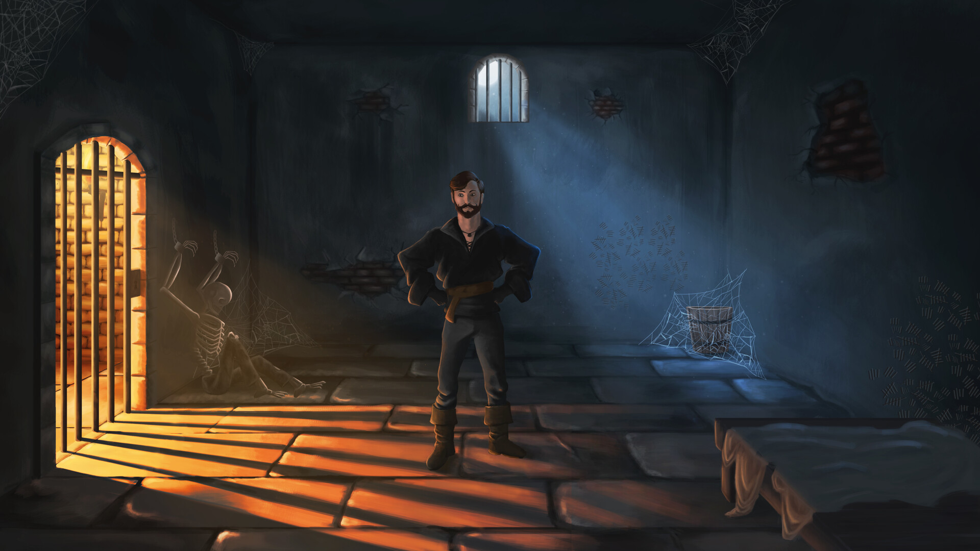 ArtStation - Prison cell