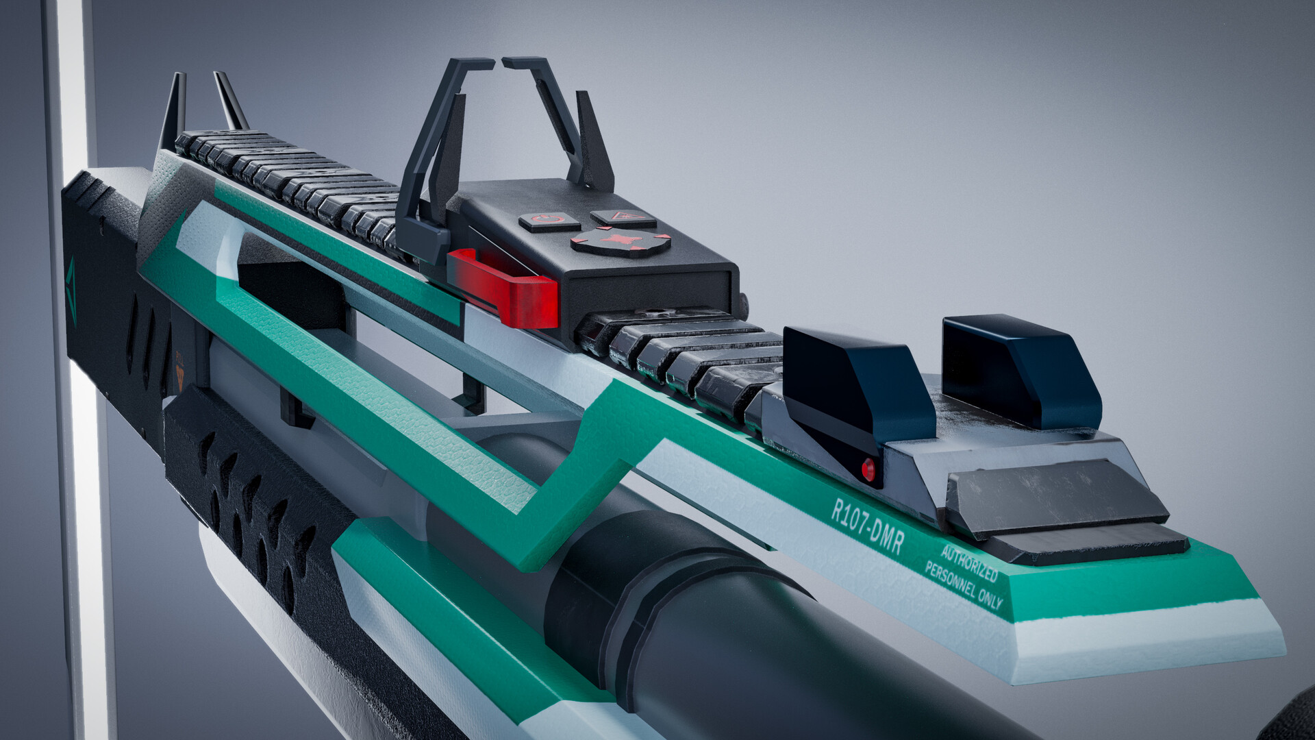 Isaac Tome - DMR -107, weapon gallery expo