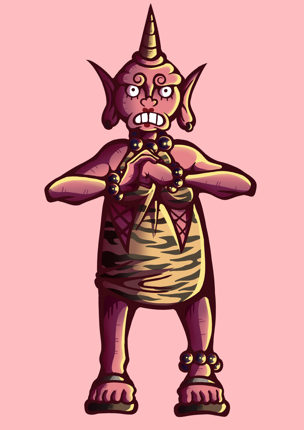 ArtStation - Fighter Oni 3