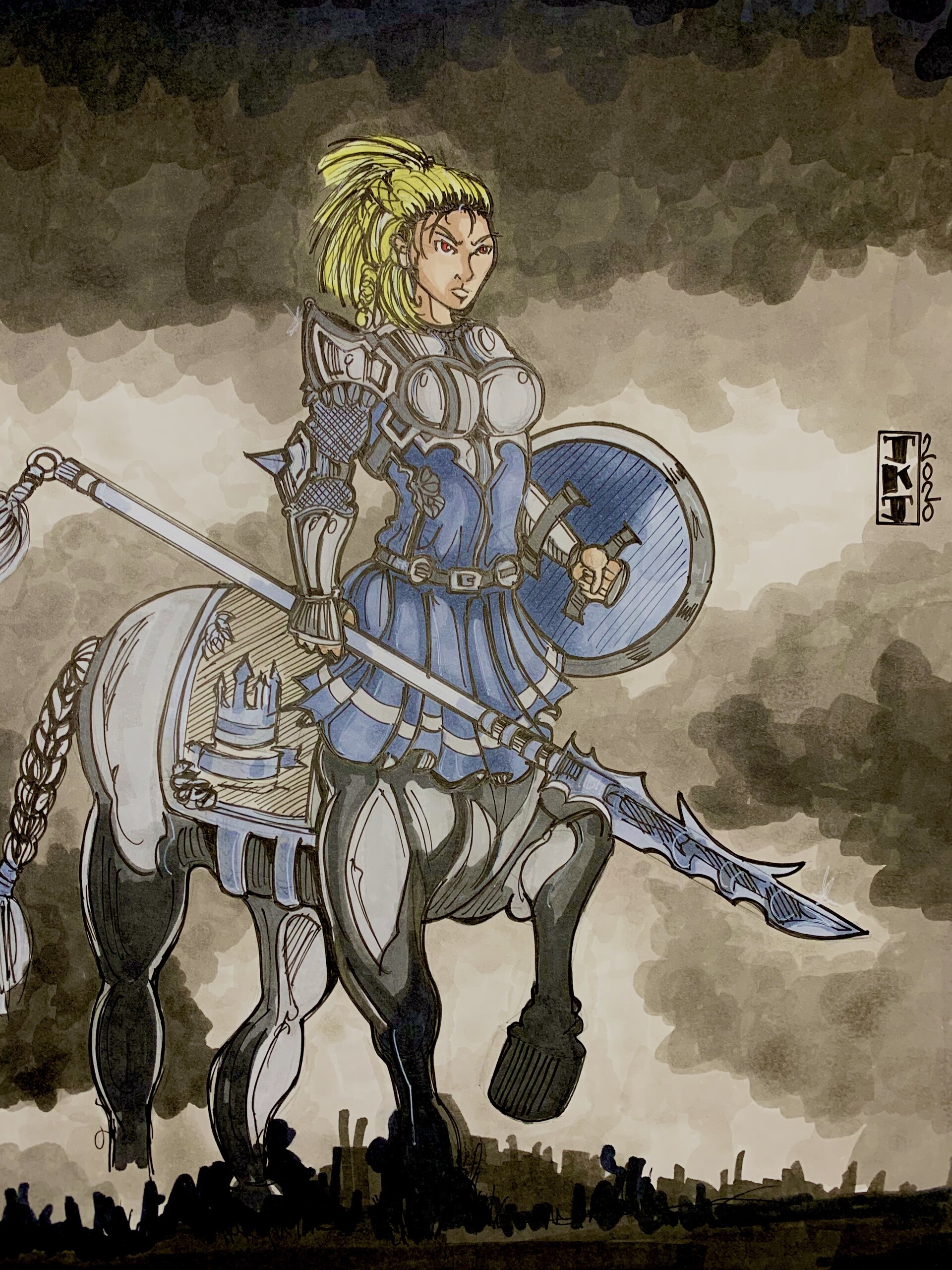 centaur paladin