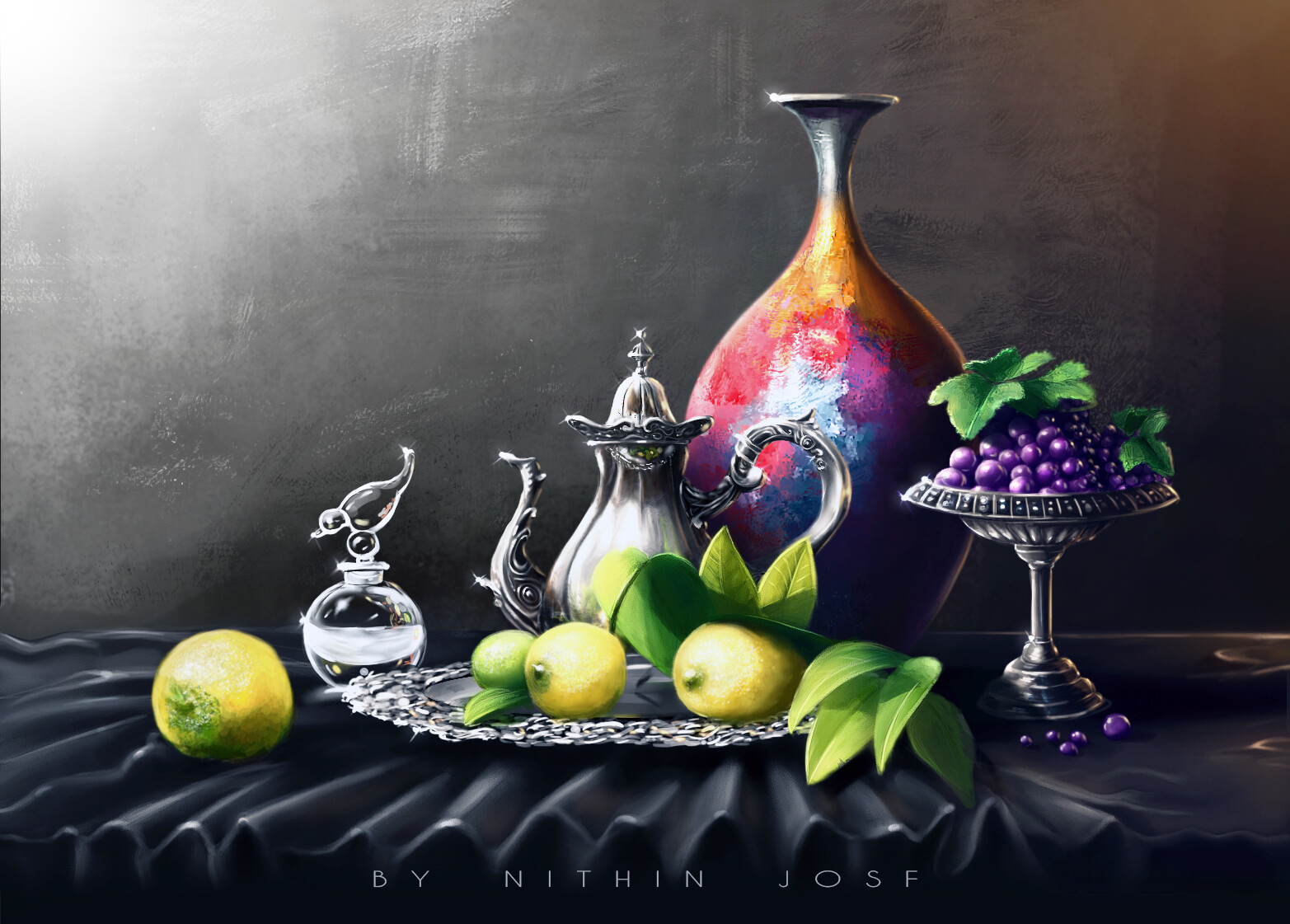 ArtStation - Still LIfe Digital Painting