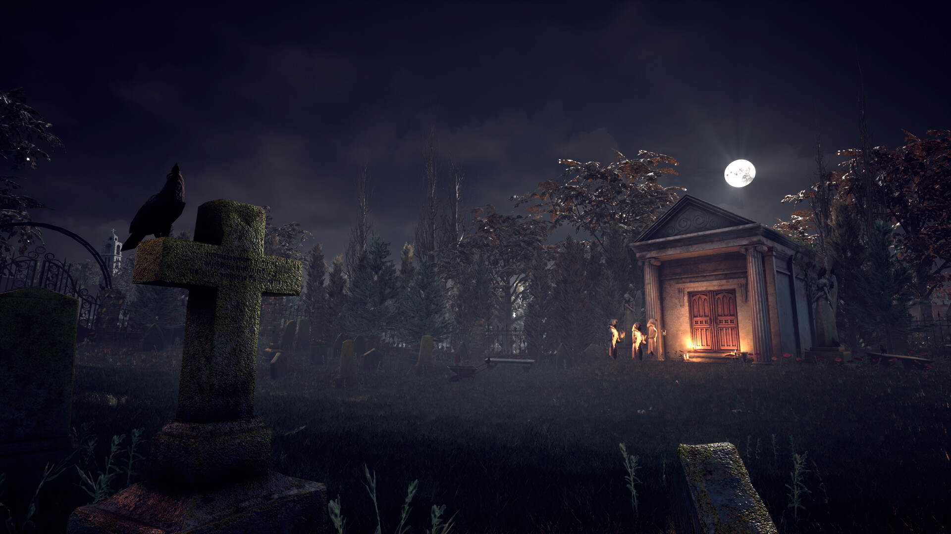 graveyard background gacha