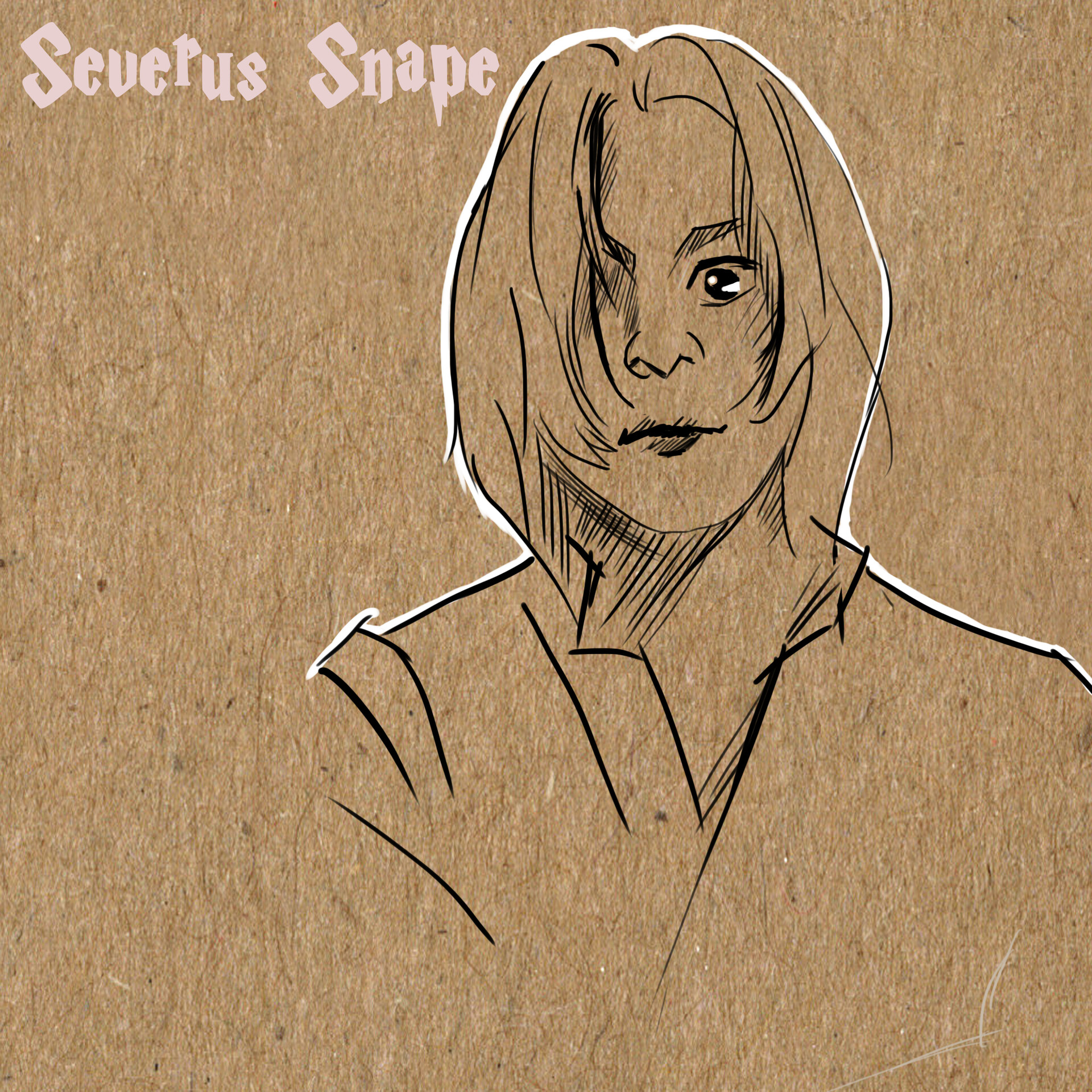 ArtStation - Severus Snape