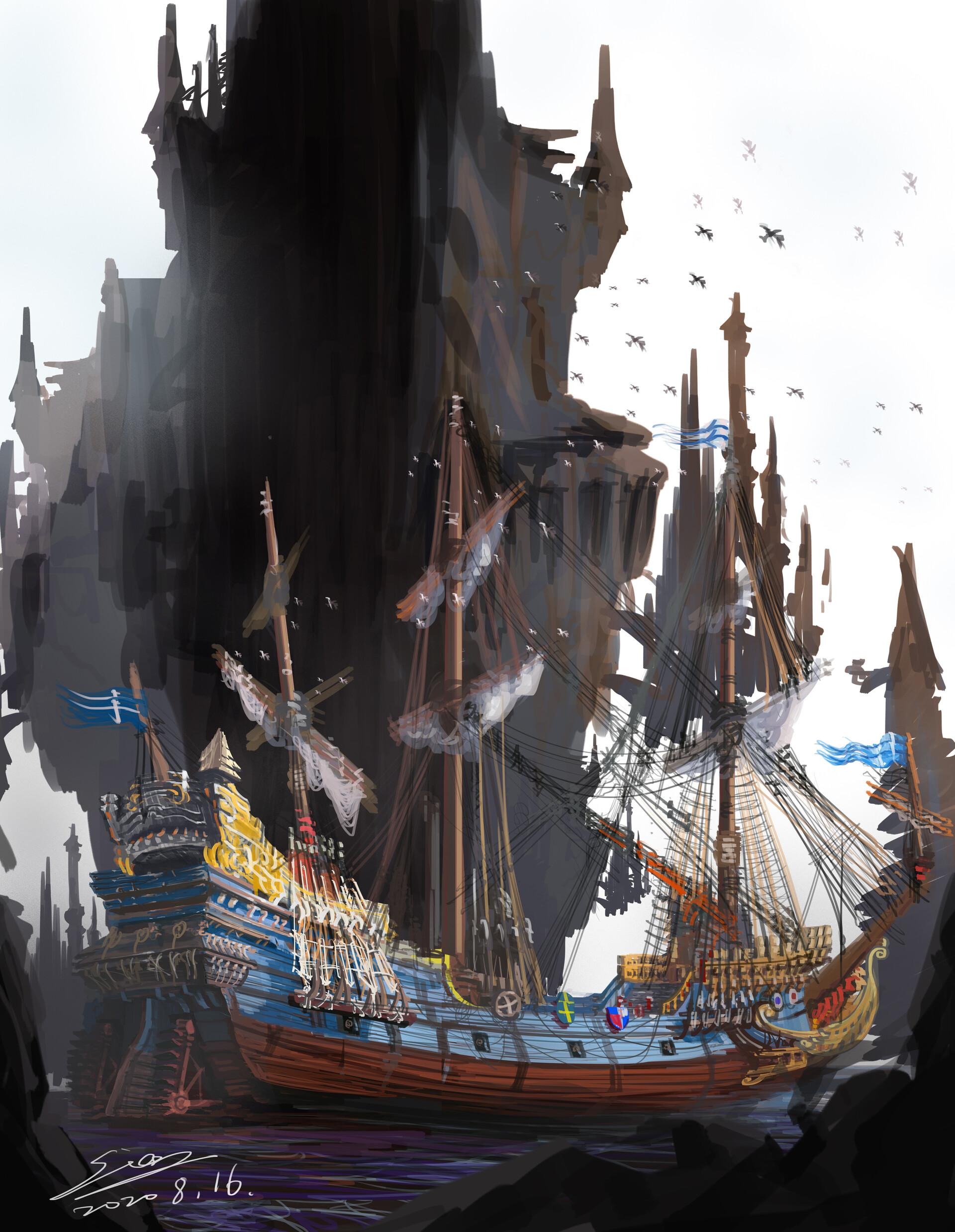 ArtStation - SHIPS 🚢 20200816