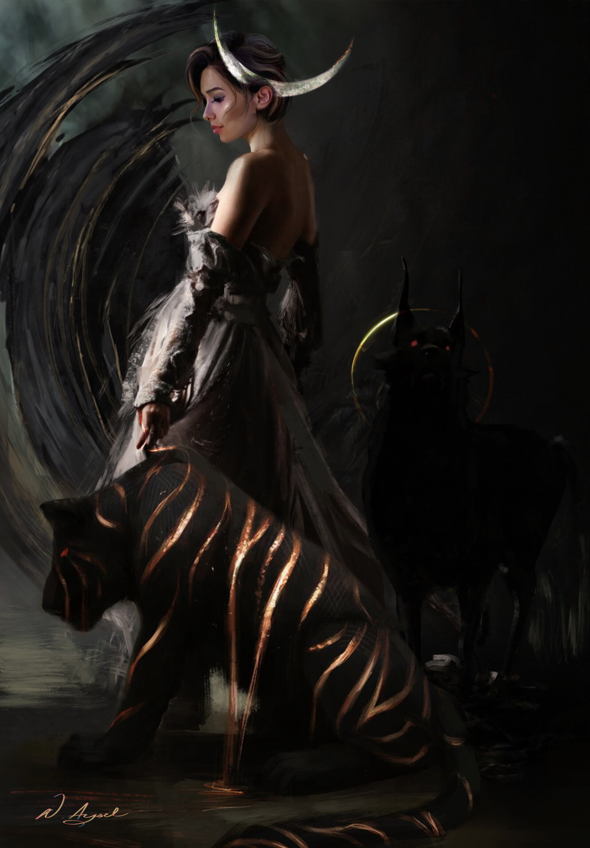 ArtStation - Women of the moon