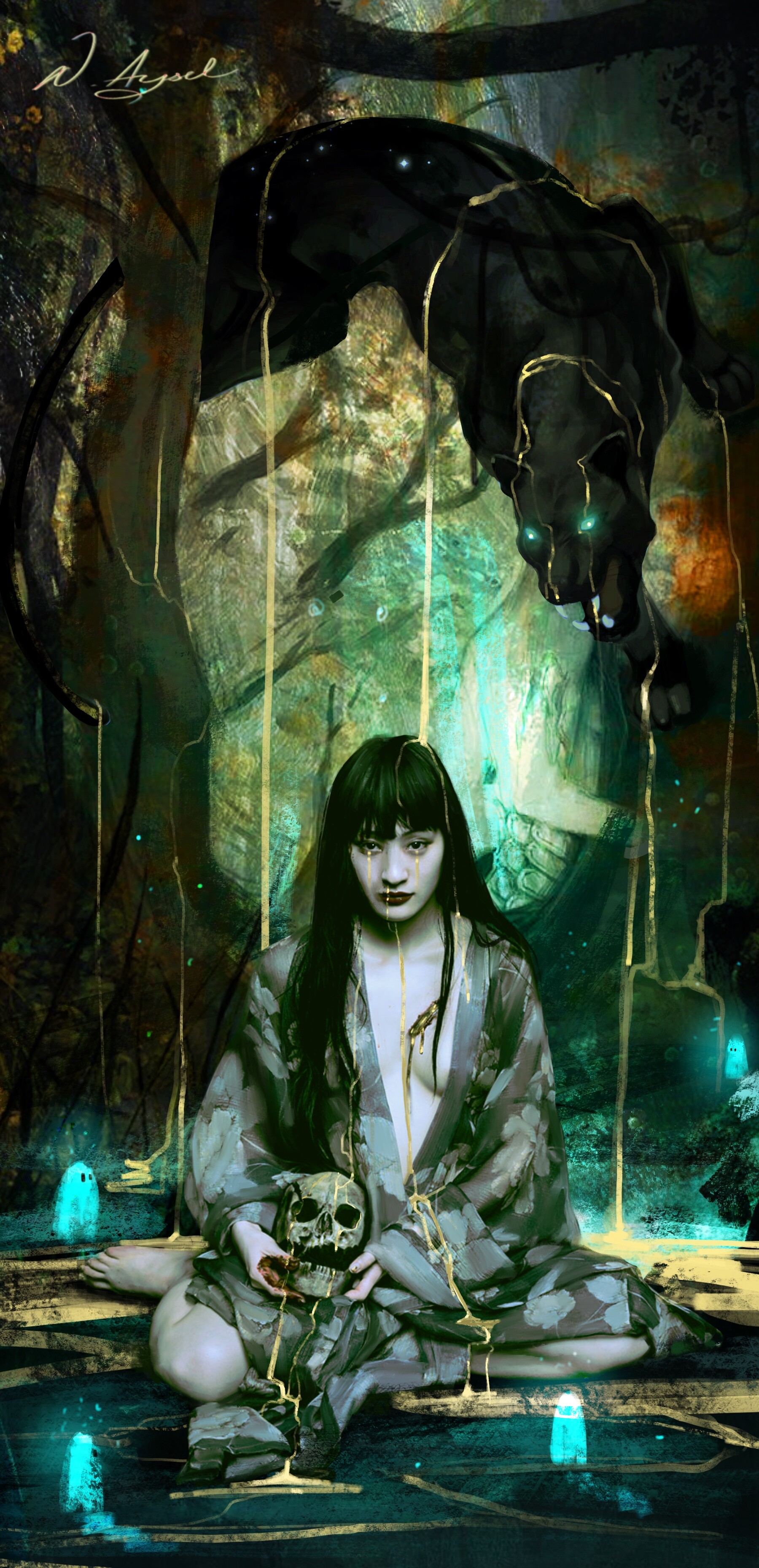 ArtStation - Witch’s anguish