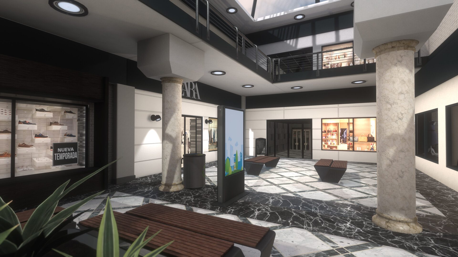 ArtStation - VR Mall Environment