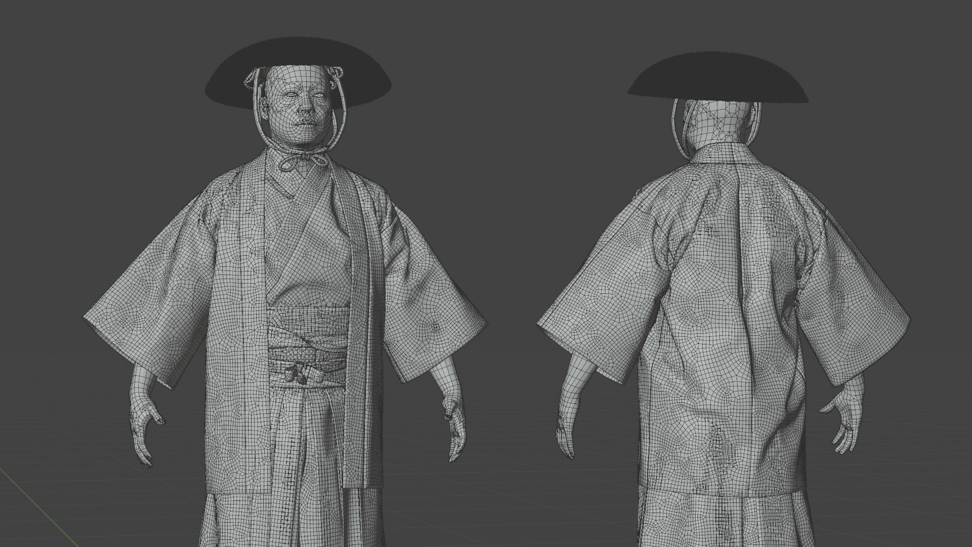 Traditional Japanese Peasant Clothing
