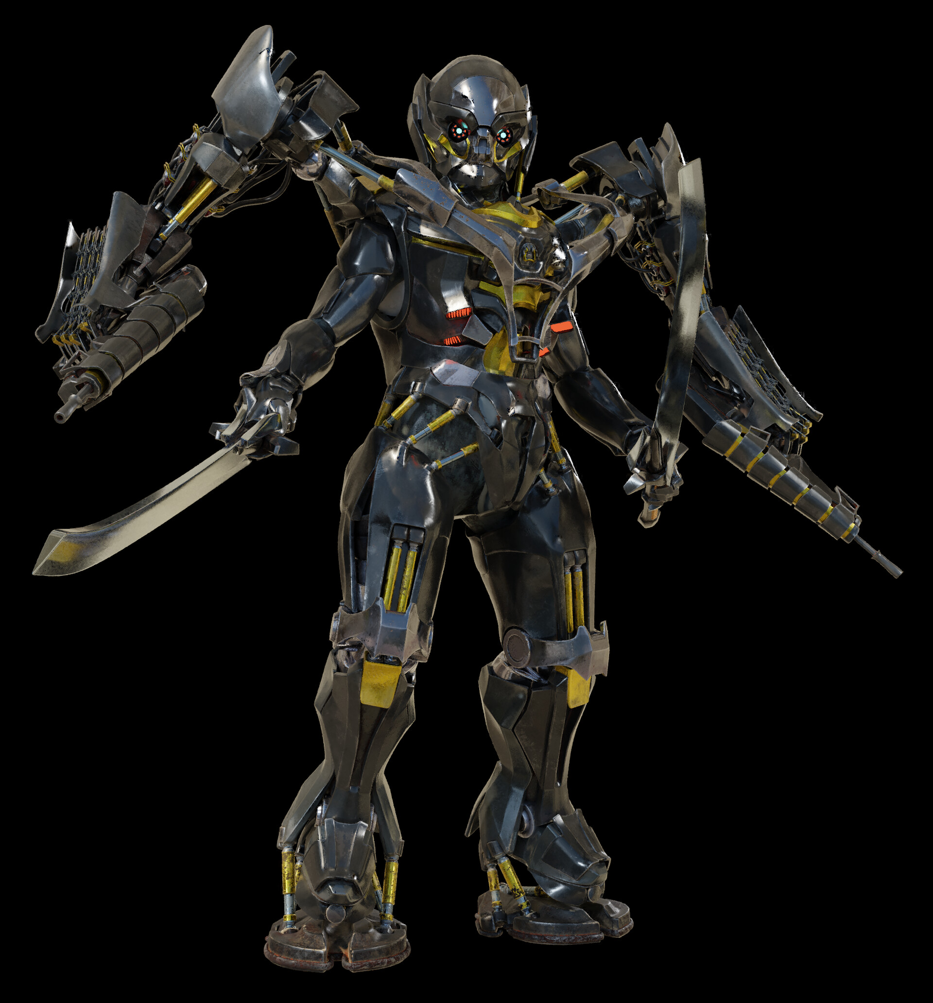 ArtStation - Mech Spartan