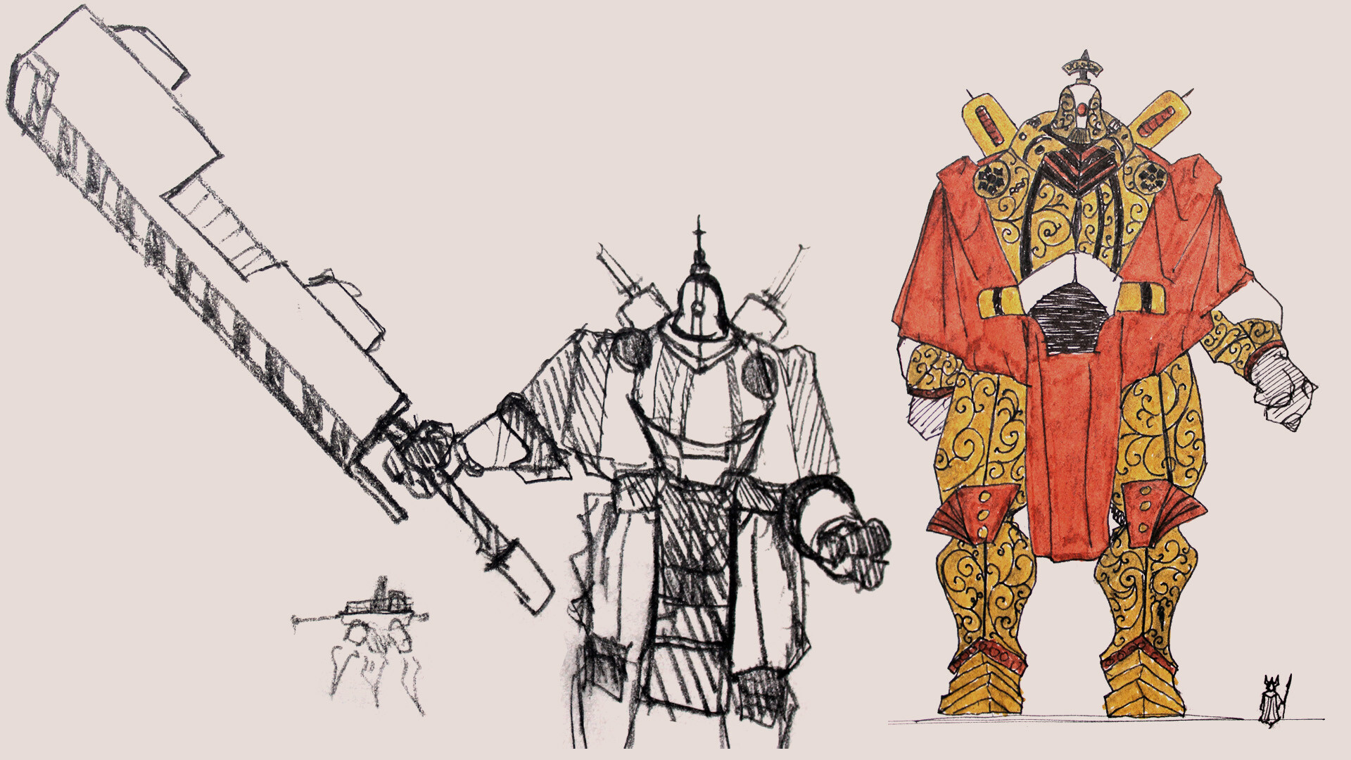 ArtStation - Brontes, Royal Mech