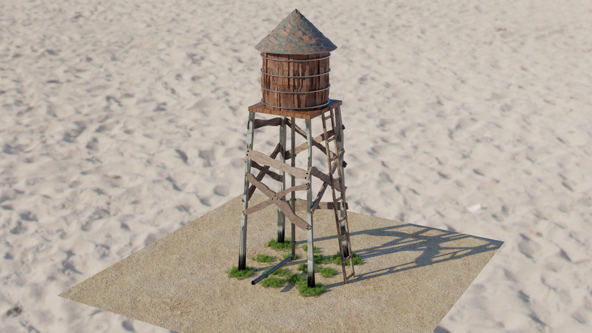 ArtStation - Water Tower