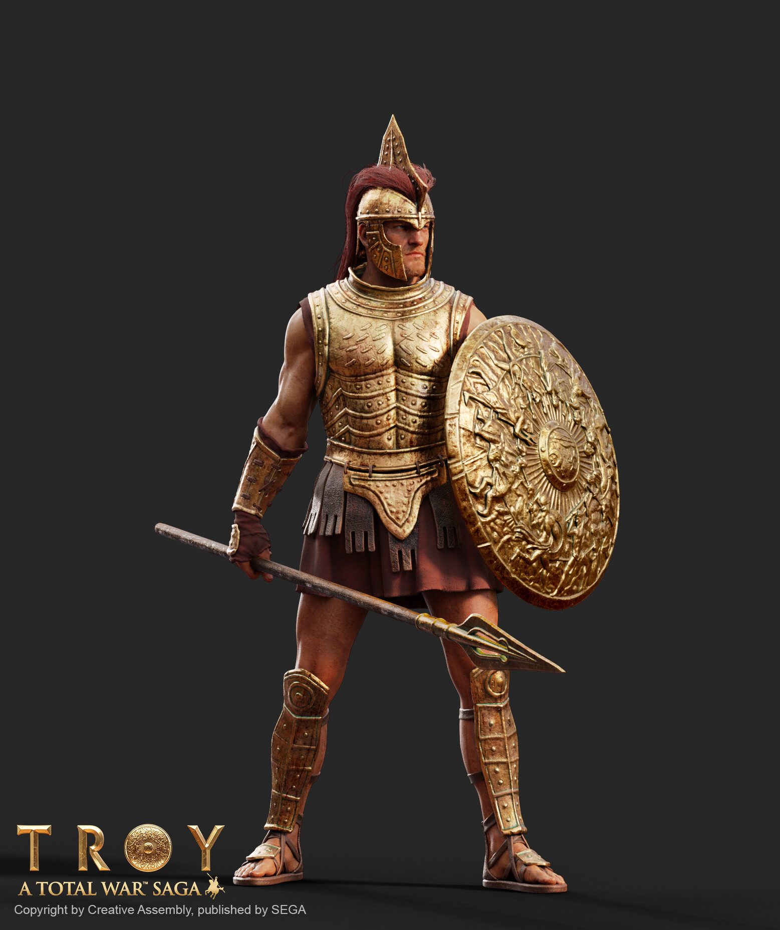 Achilles Warrior Troy Full Complete Achilles Troy & Spartan Costume,