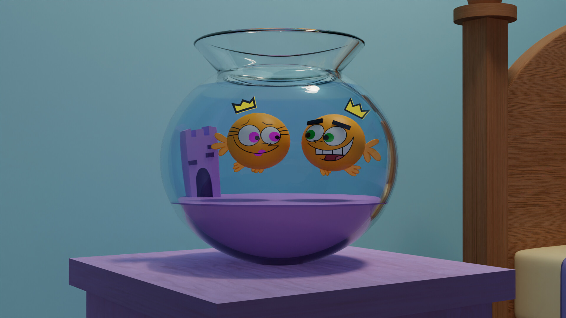 Fairly Odd Parents Wanda Fish