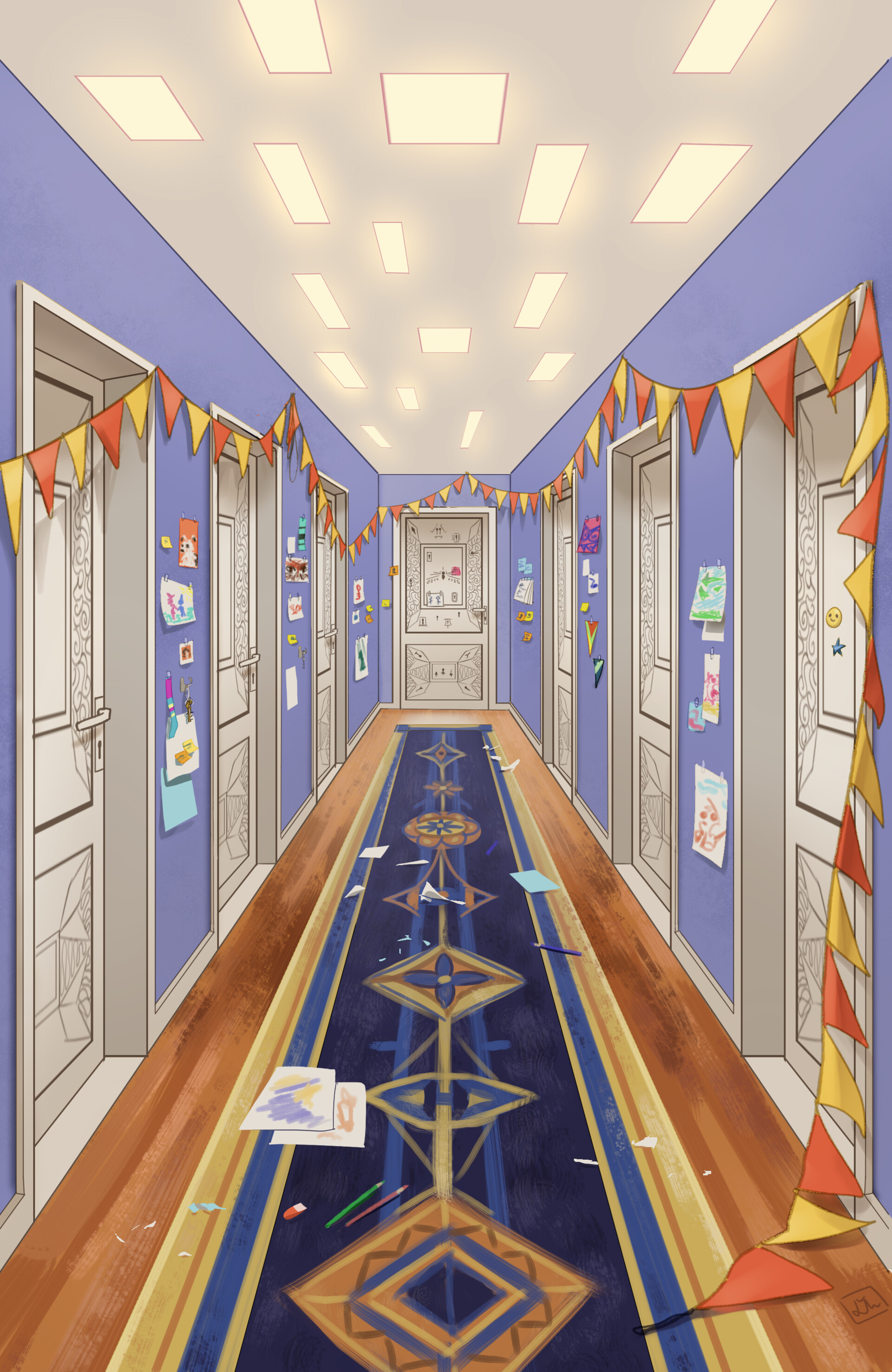 ArtStation - Hallway