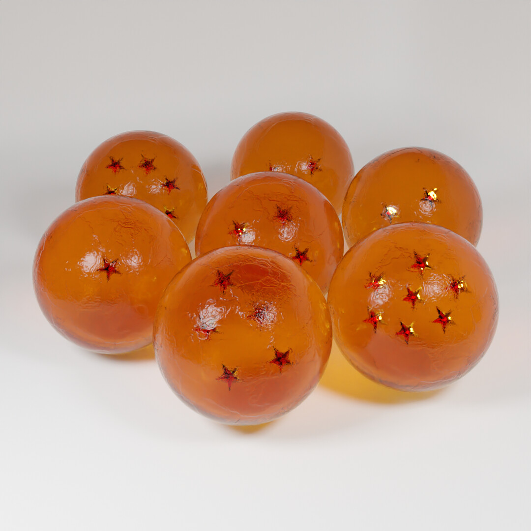 ArtStation - Replica of the Dragon Balls