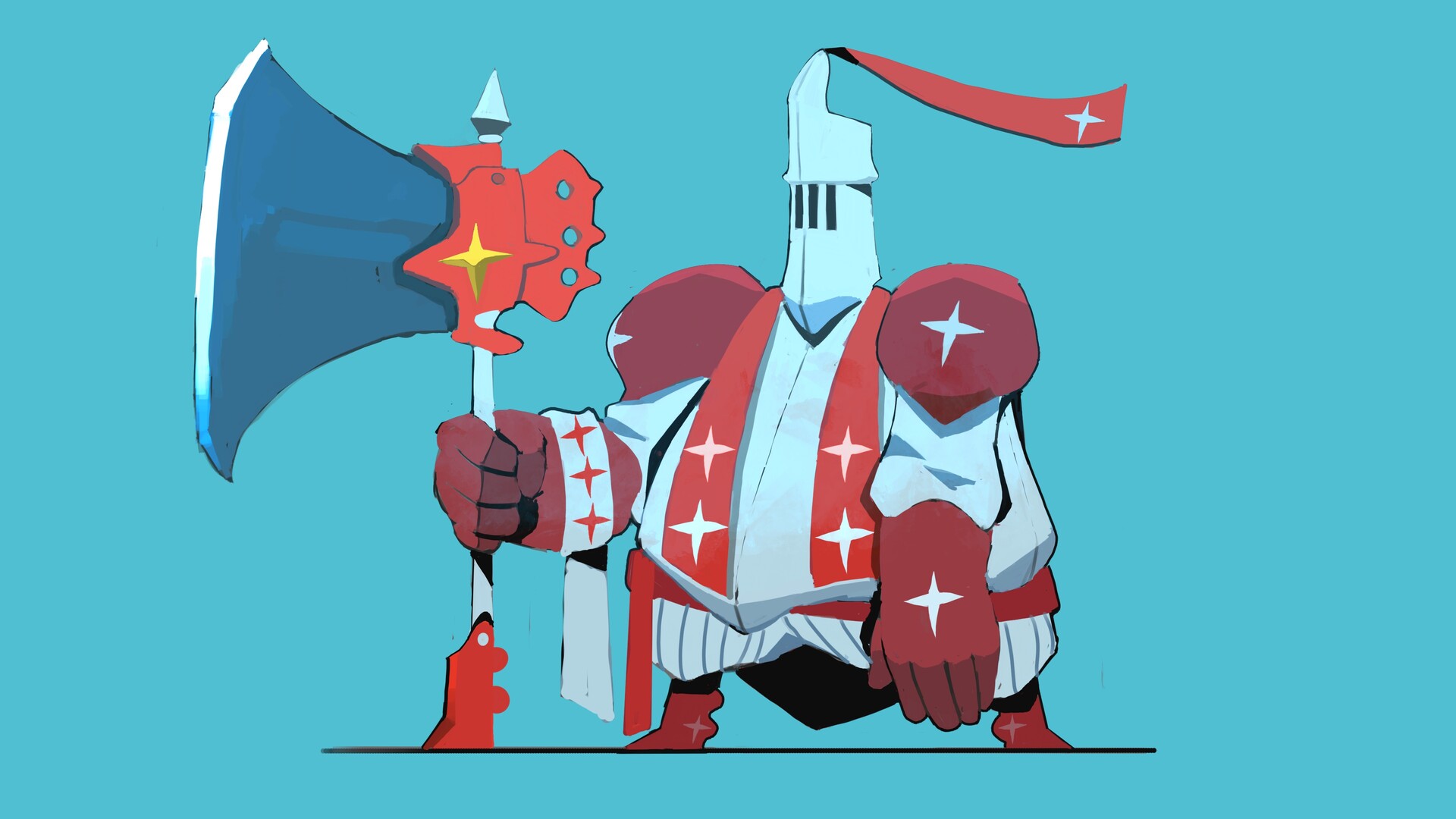ArtStation - Holy Knight Executioner
