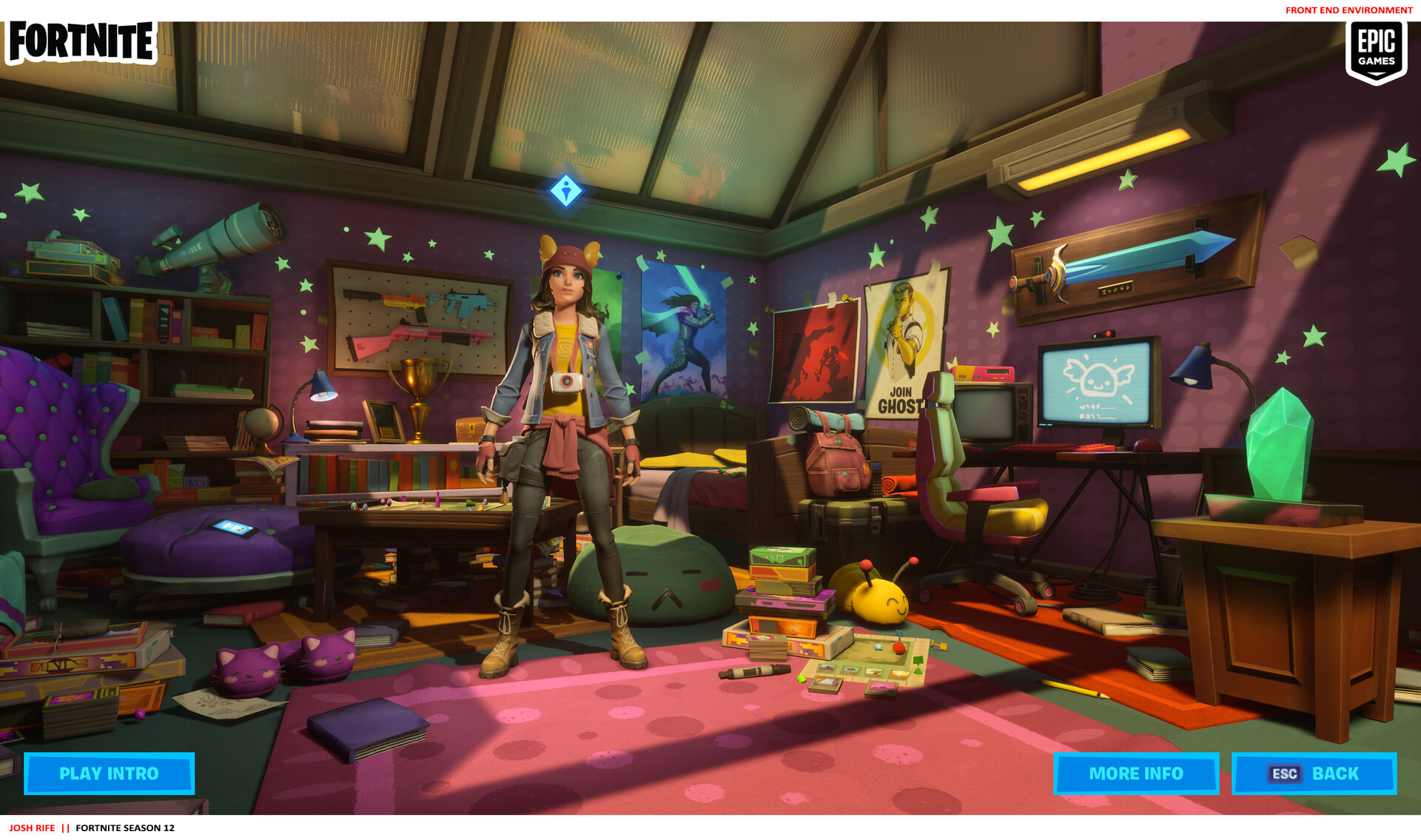 ArtStation - Fortnite Front End