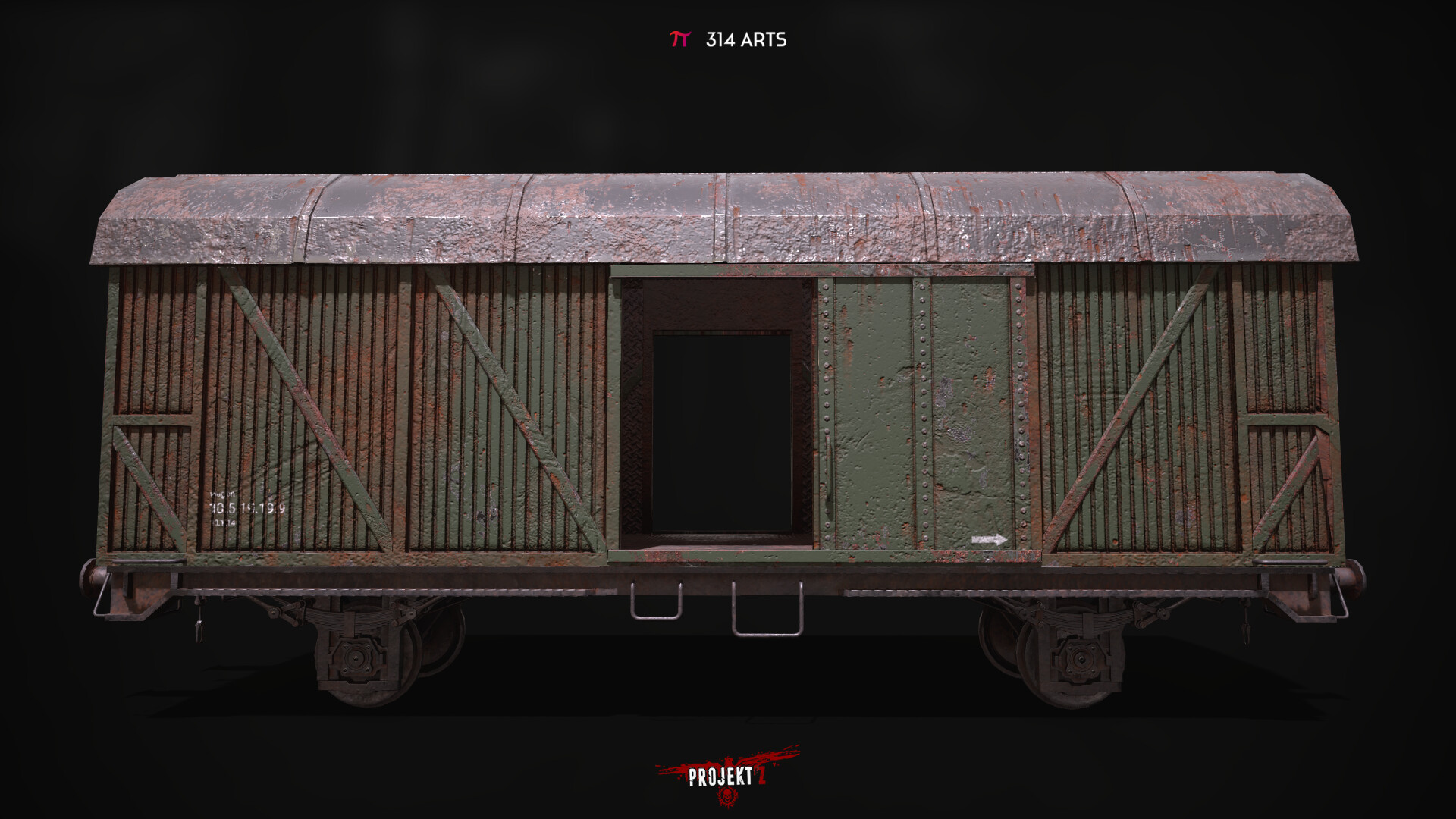 Jan Schmid - Train Wagon WW2