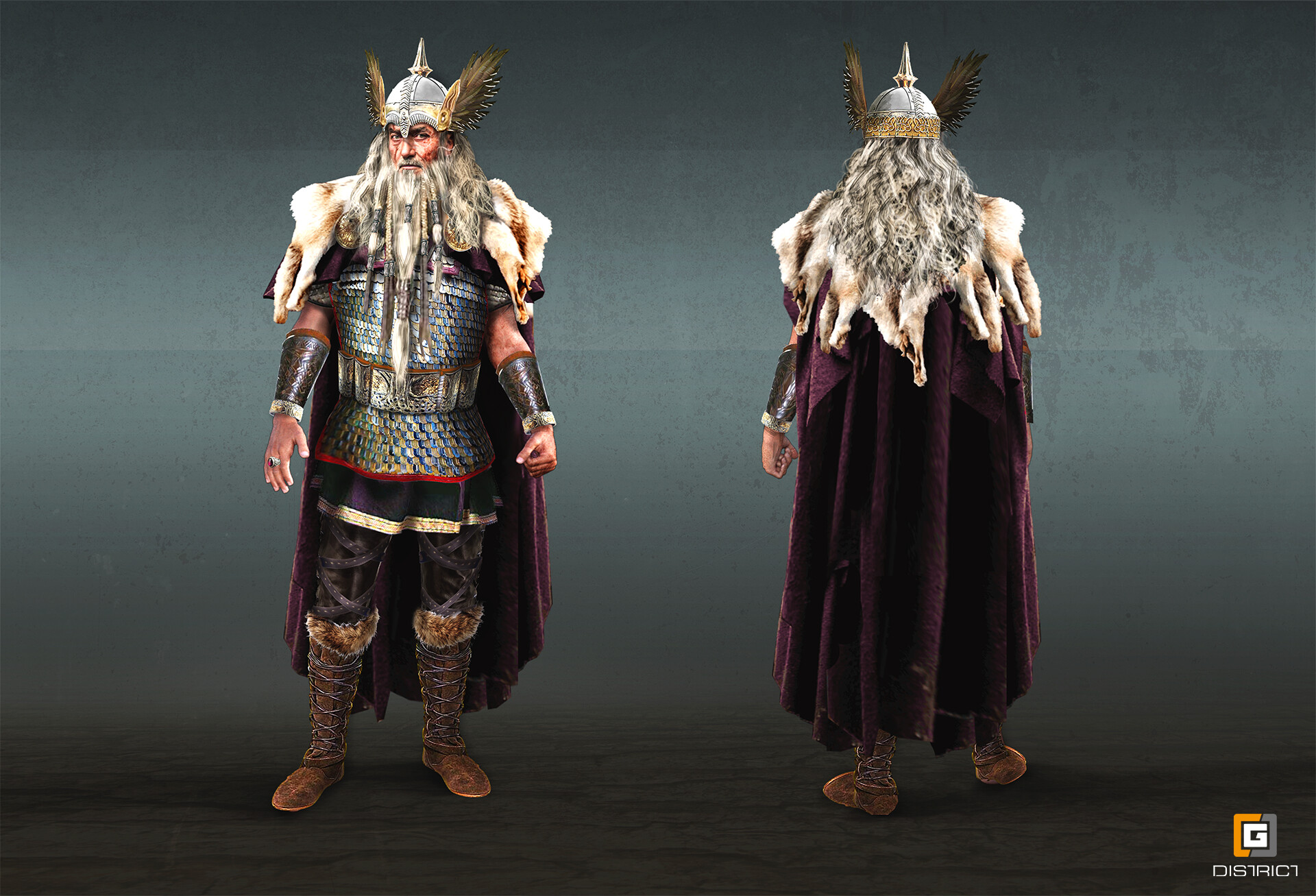 ArtStation - the King concept