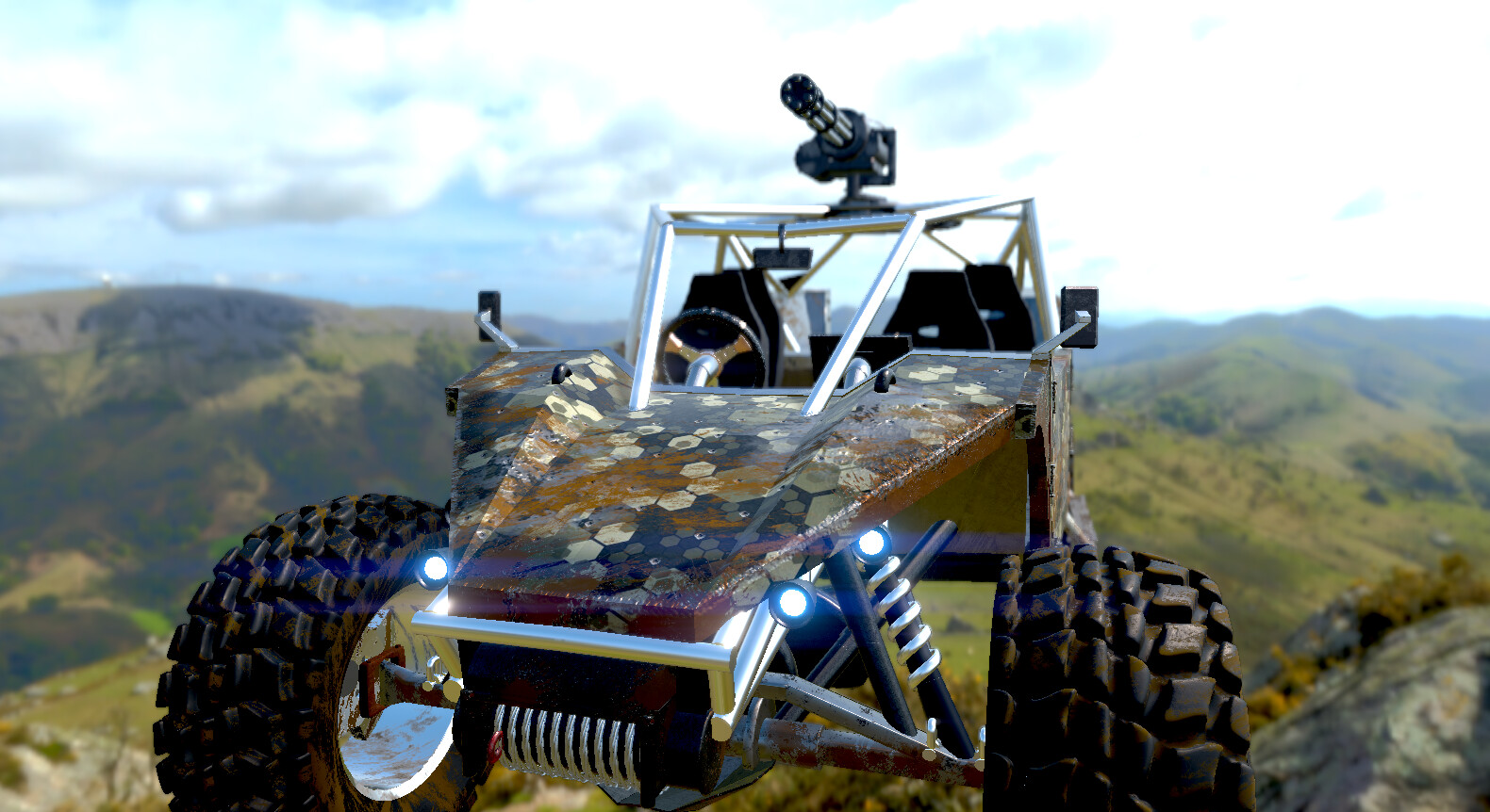 ArtStation - Tactical ATX Squad Buggy