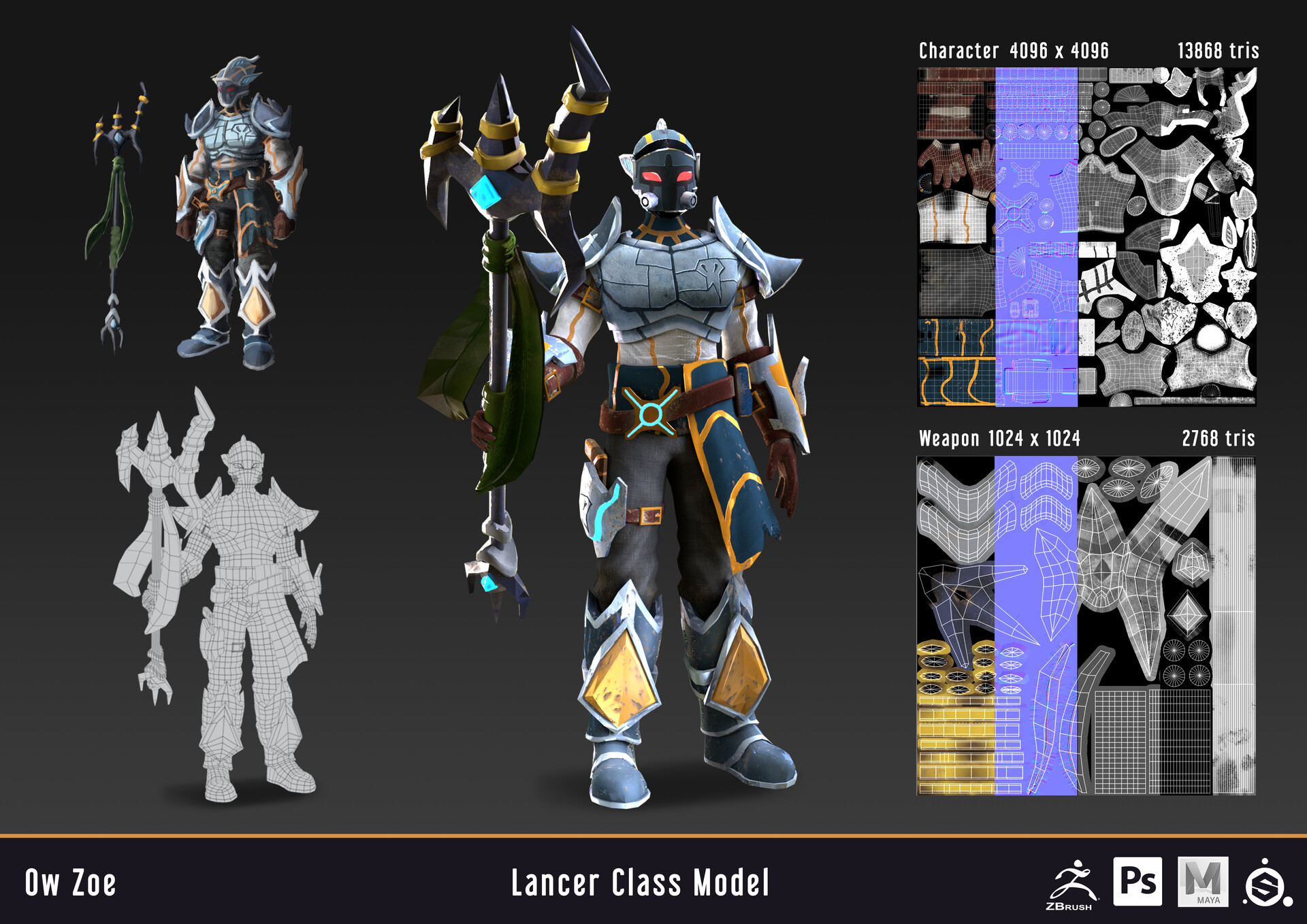 ArtStation - Lancer Class Model