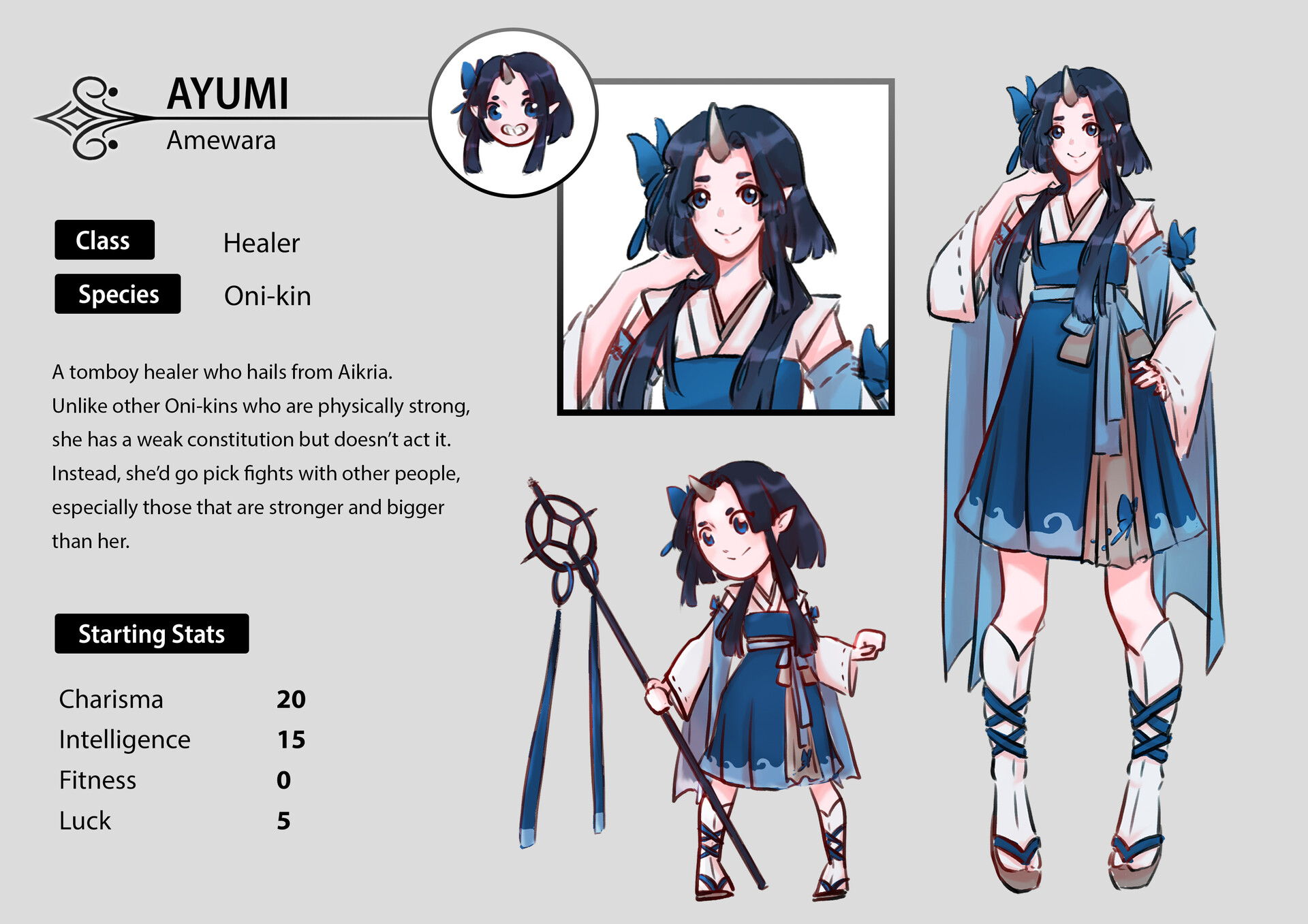 ArtStation - Character - Ayumi