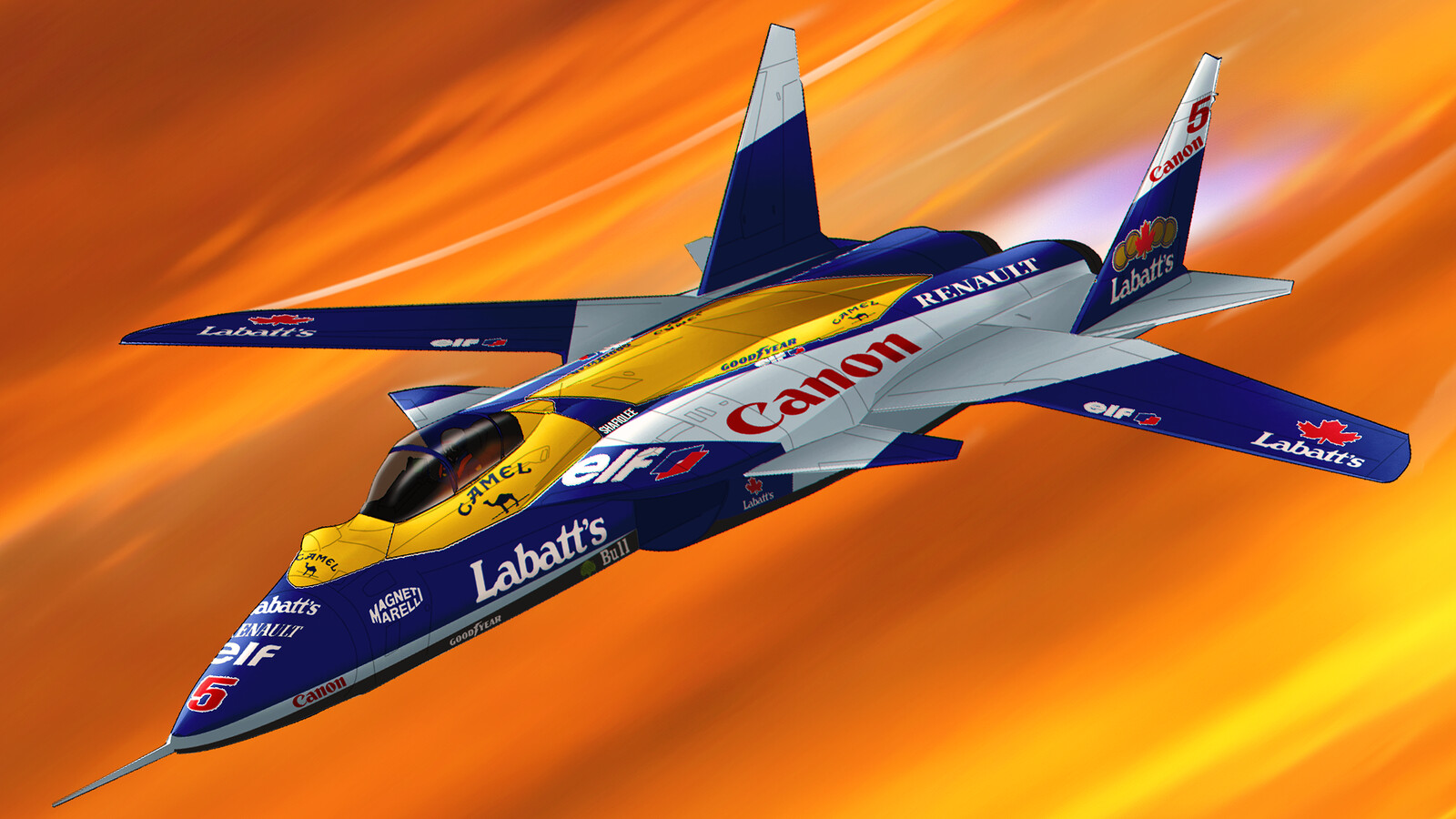 Shafiq Lee - Su-47 Berkut 'Williams-Renault FW14'