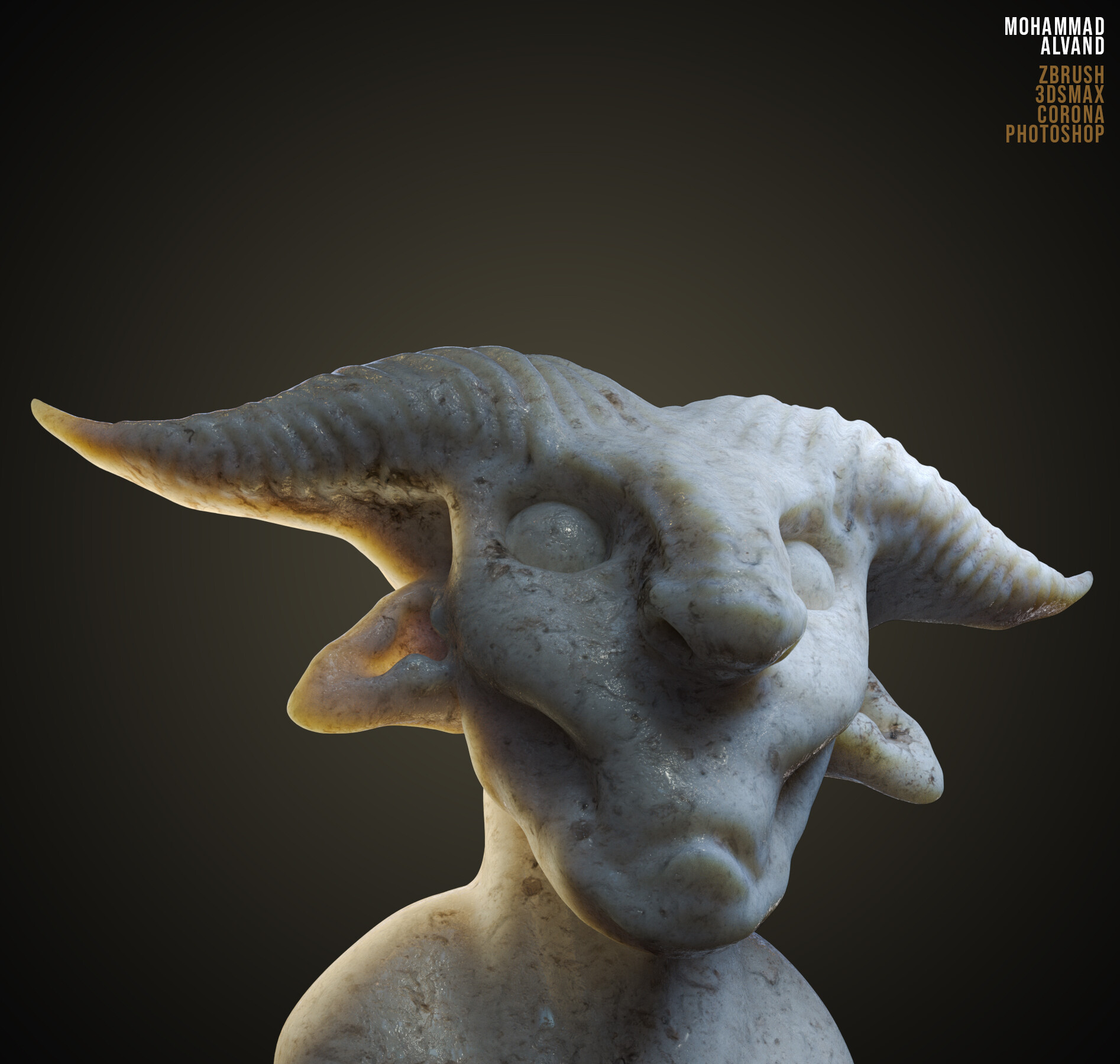 ArtStation - Marble Creature