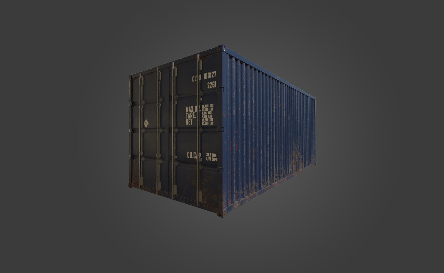 ArtStation - Shipping Container