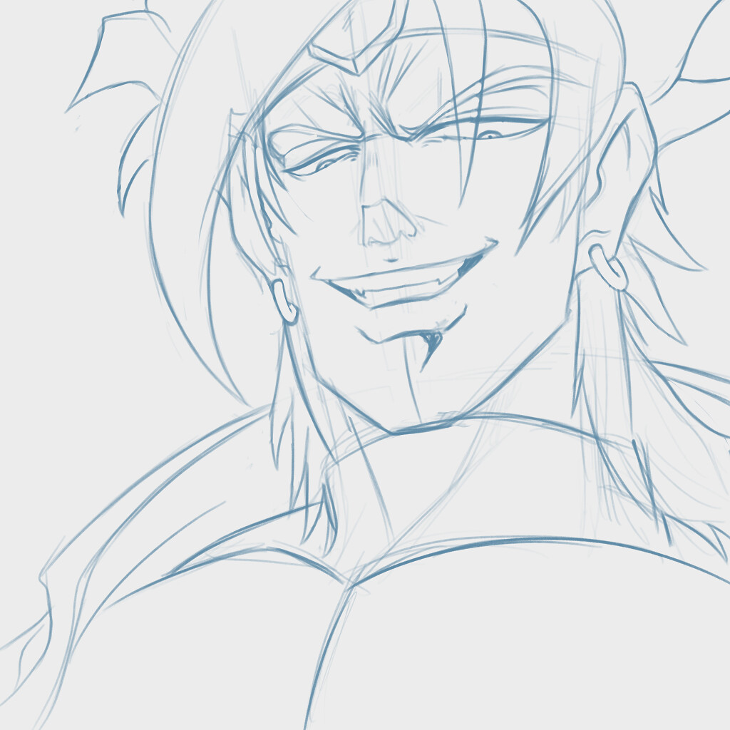 how to draw dio step by step