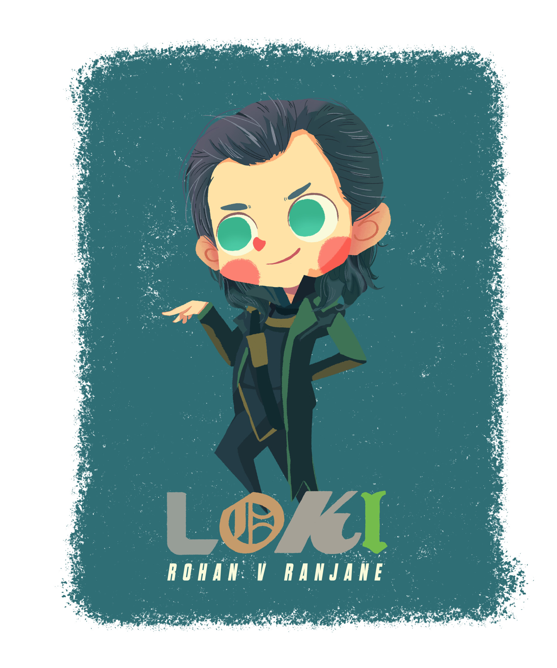 ArtStation - LOKI ANIME ART
