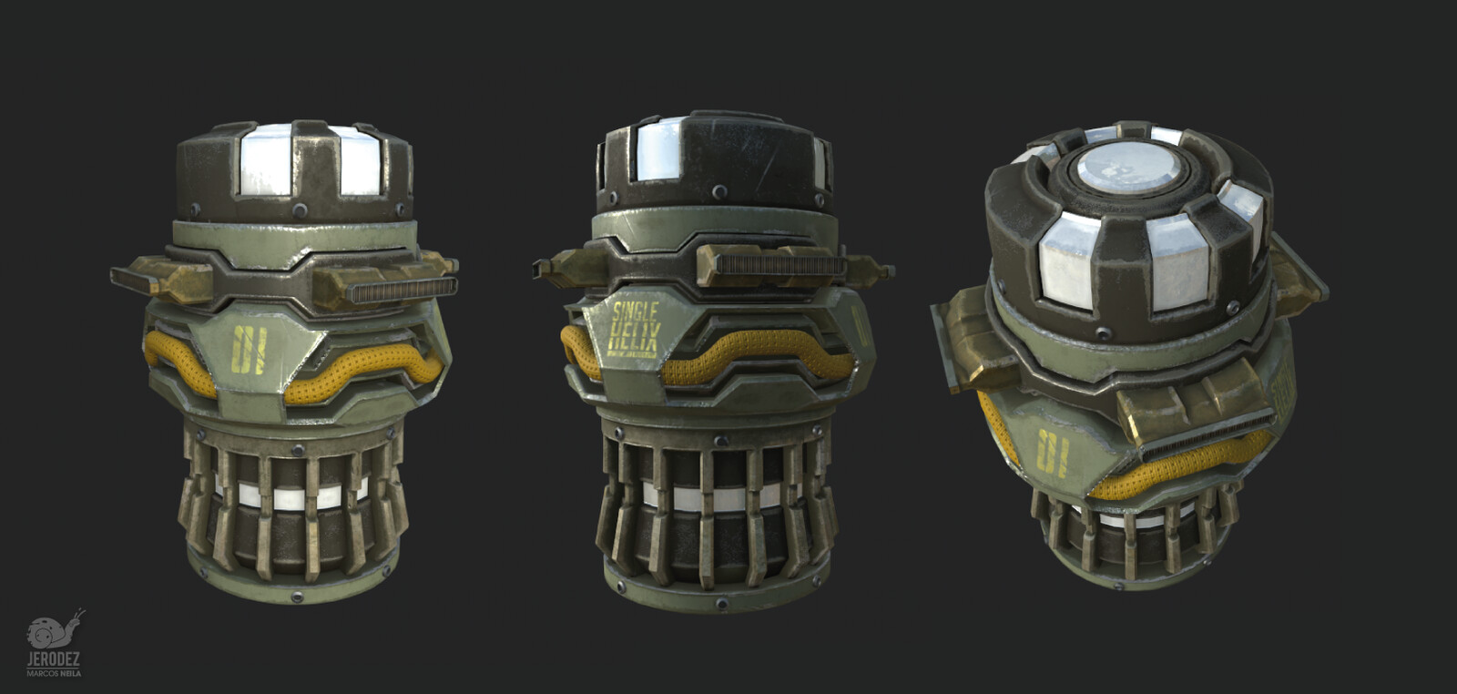 Marcos Neila - Sci fi energy core