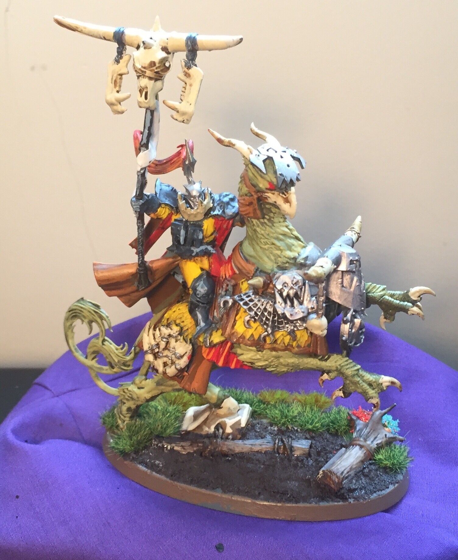 ArtStation - Age of Sigmar Lord Arcanum on Gryph Charger.