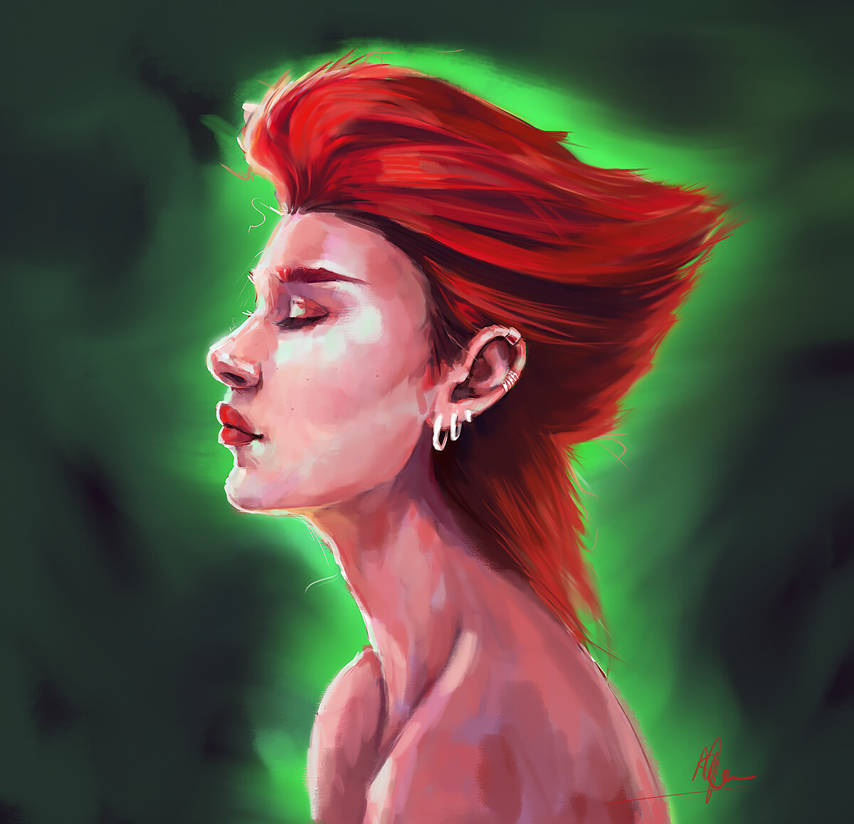 ArtStation - Fiery Fairy