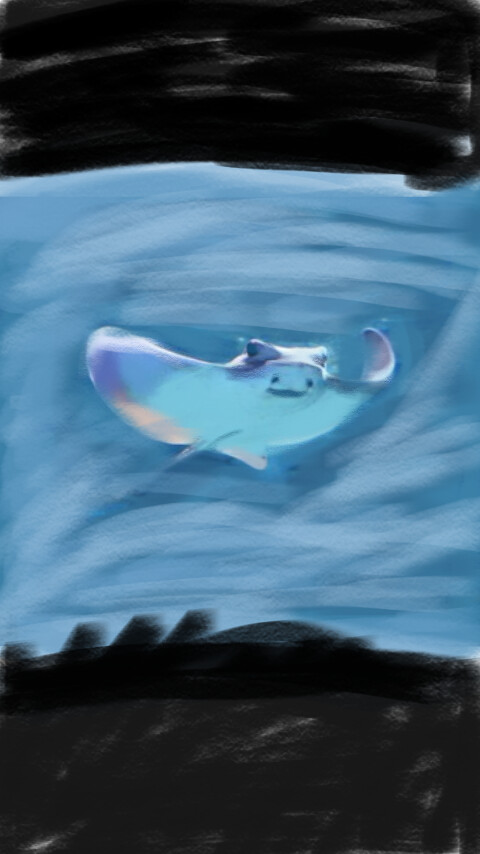 ArtStation - Manta ray