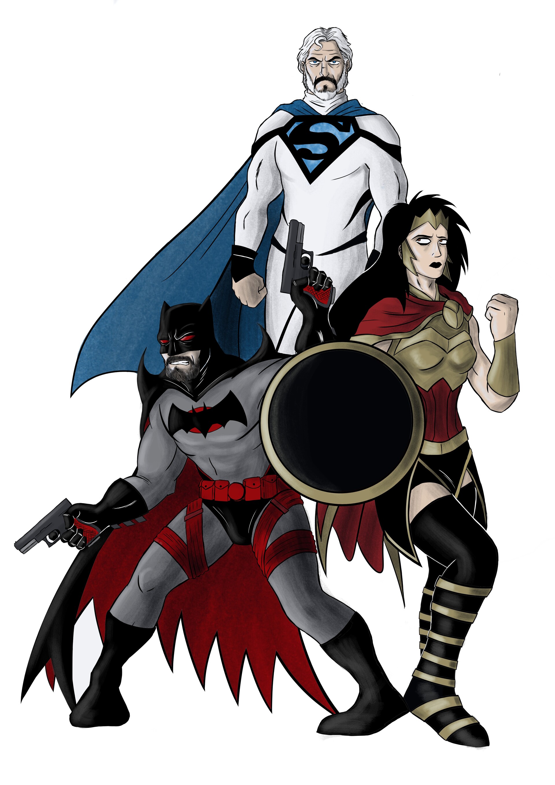 ArtStation - The DC Trinity