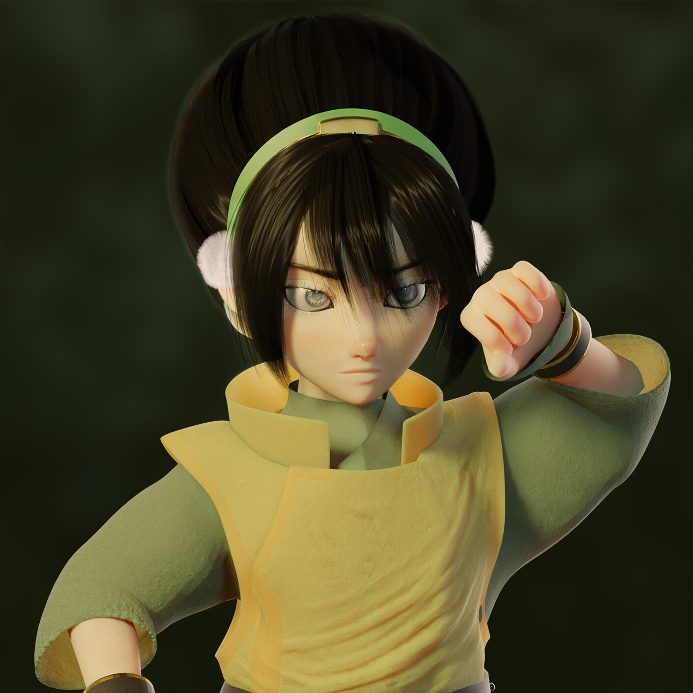 Toph Beifong - Finished Projects - Blender Artists Community