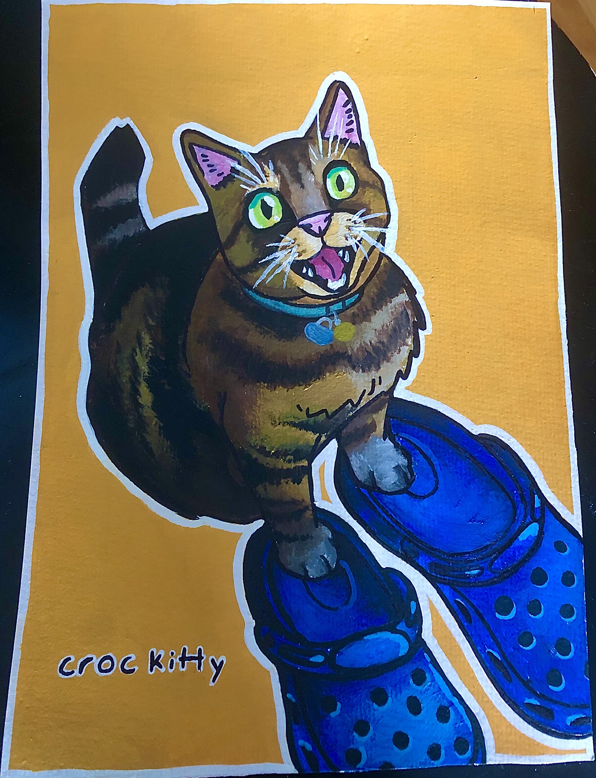 Emily B - croc kitty - 2020